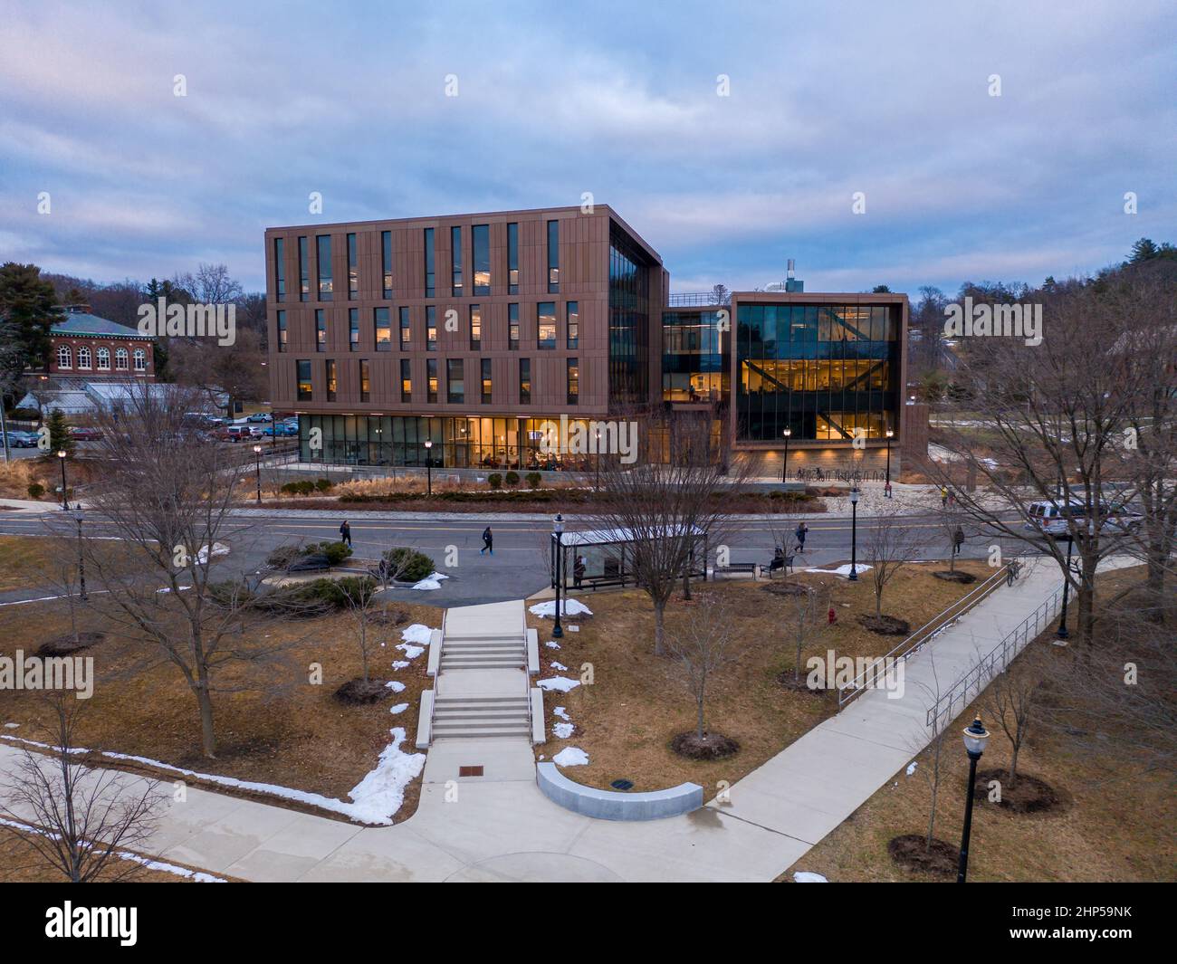 John W. Olver design building at the University of Massachusetts ...