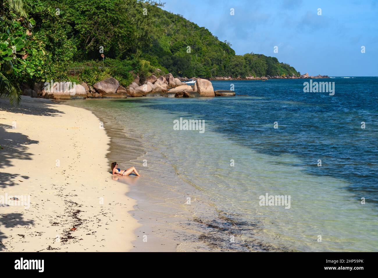Two piece swimsuit hi-res stock photography and images - Alamy