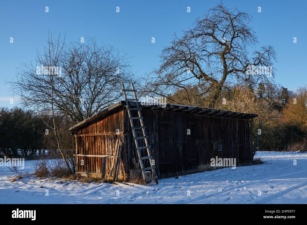 Hayloft in countryside hi-res stock photography and images - Alamy