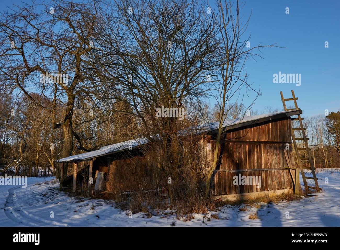 Old hayloft hi-res stock photography and images - Alamy