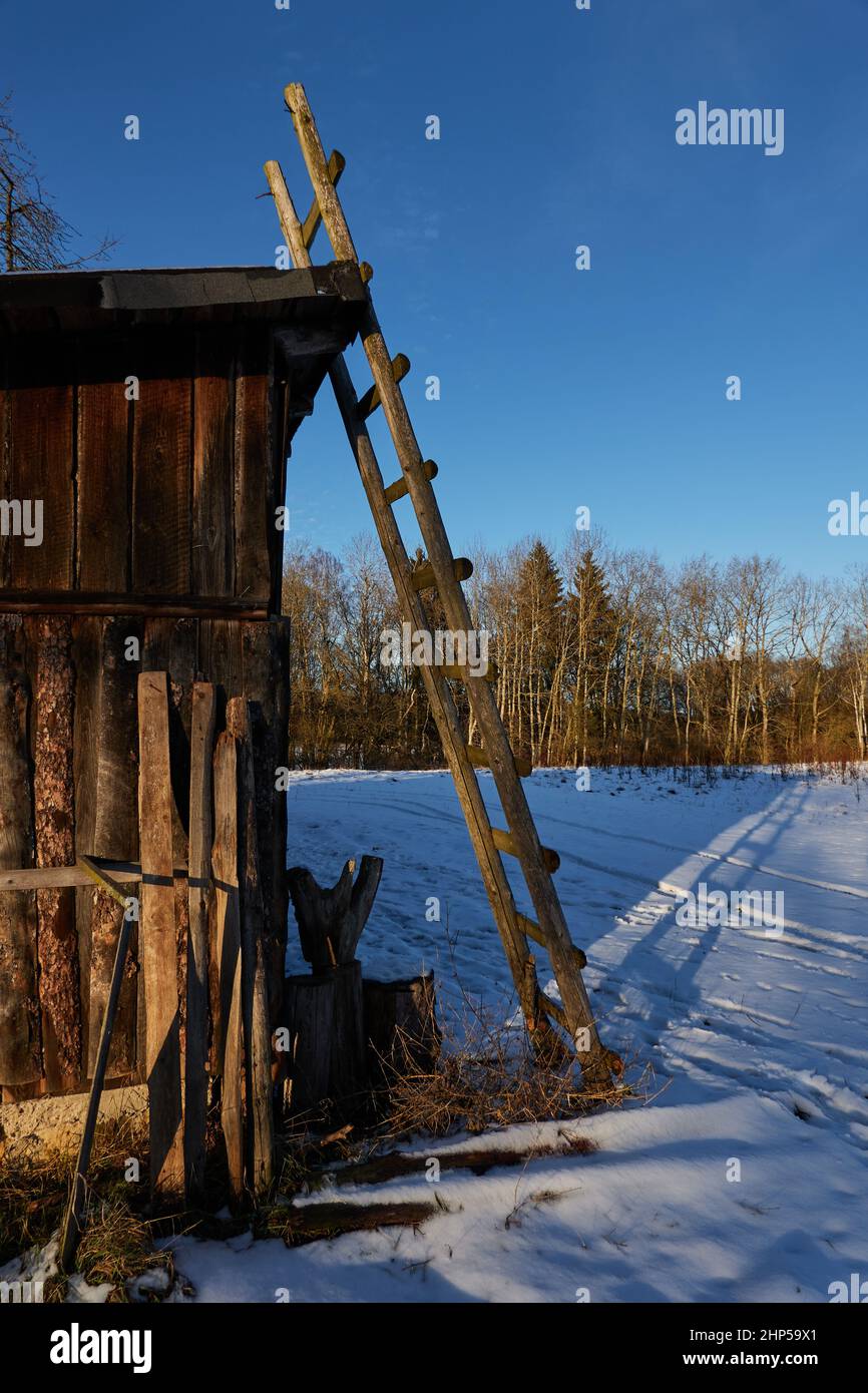 Old hayloft hi-res stock photography and images - Alamy