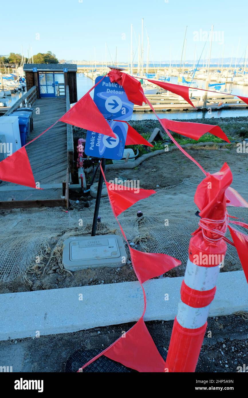 Orange vinyl-coated polyethylene nylon traffic safety flags and traffic ...