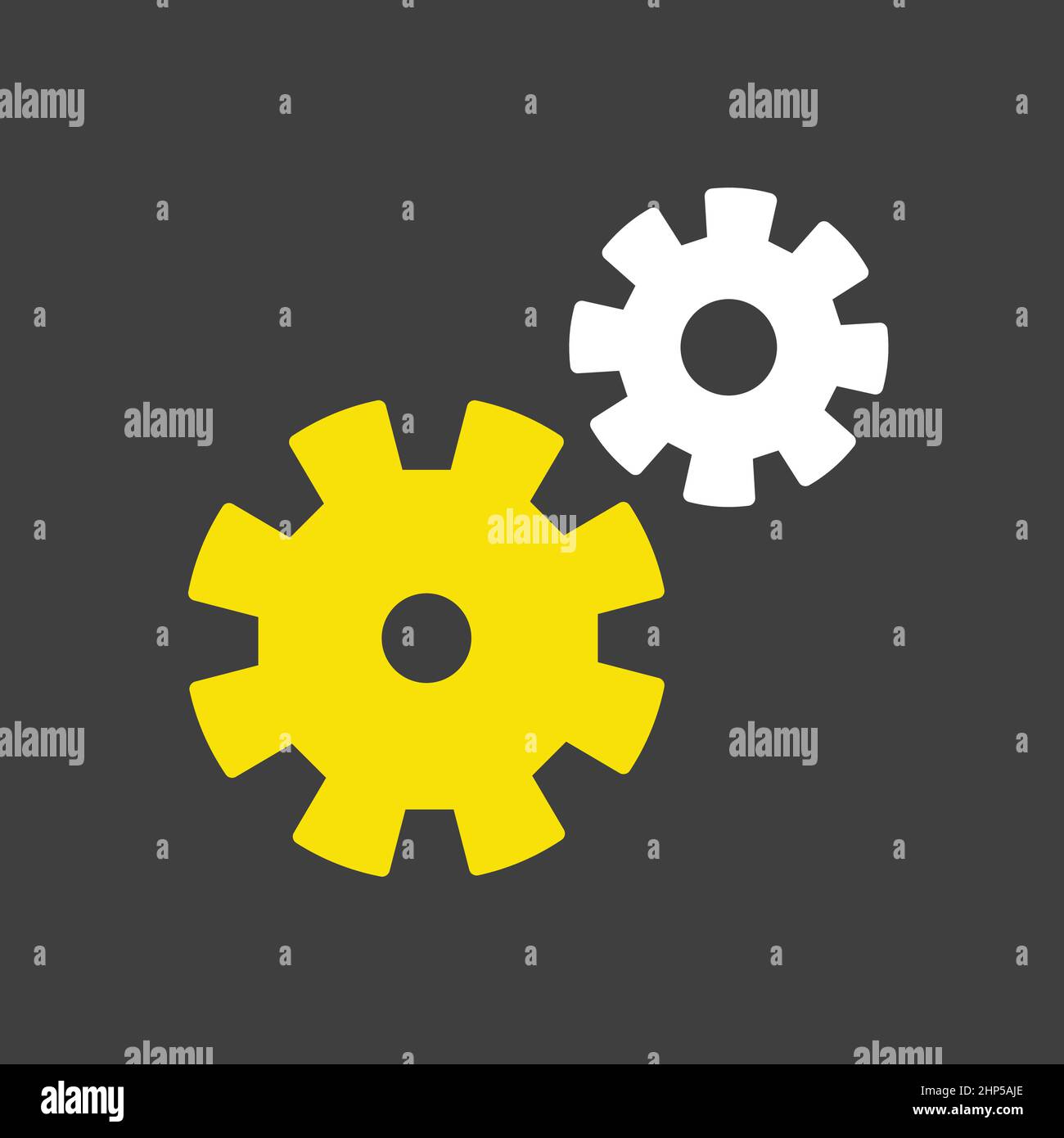 Gear vector hi-res stock photography and images - Alamy