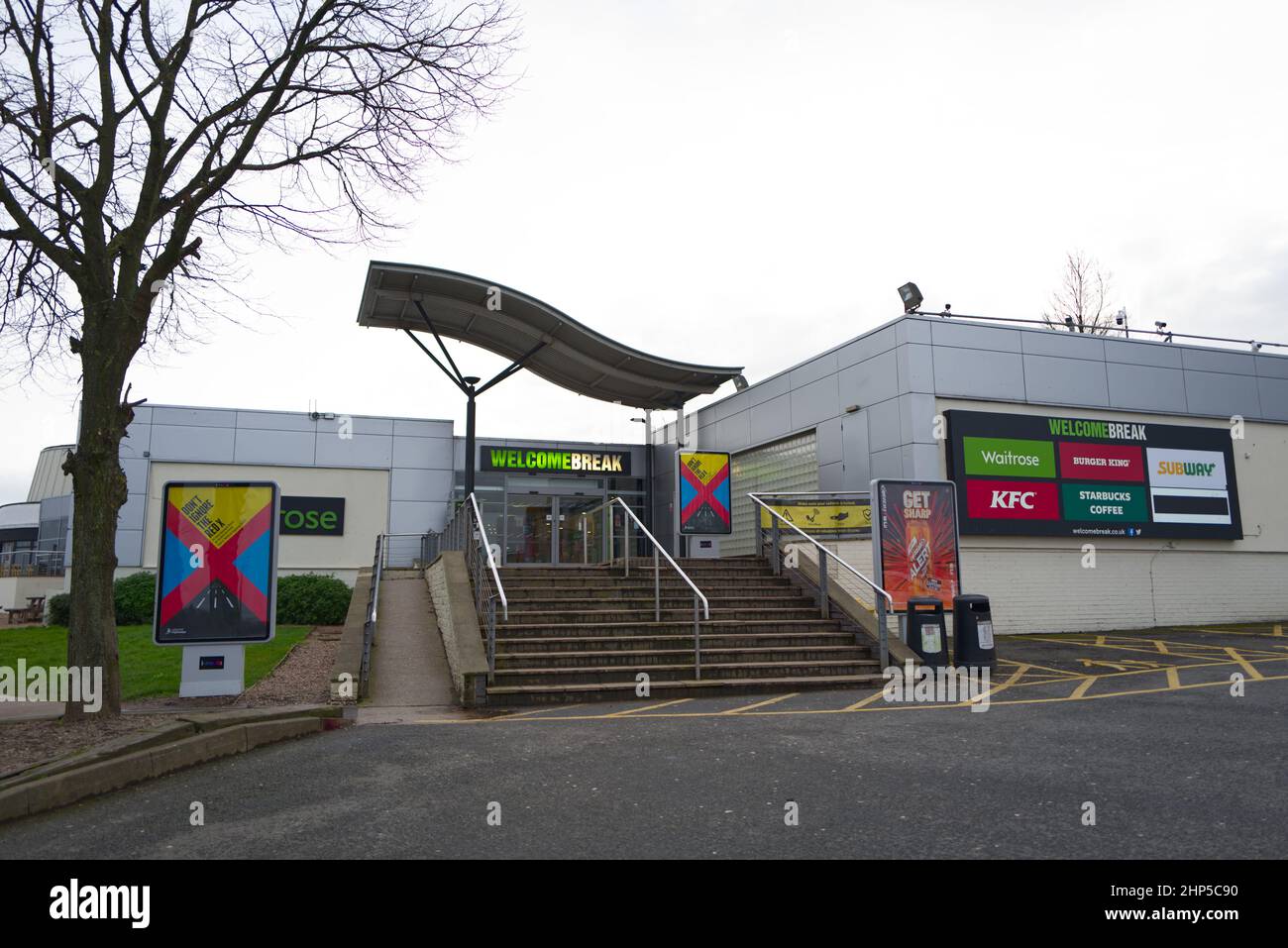 Motorway service stations hi-res stock photography and images - Alamy