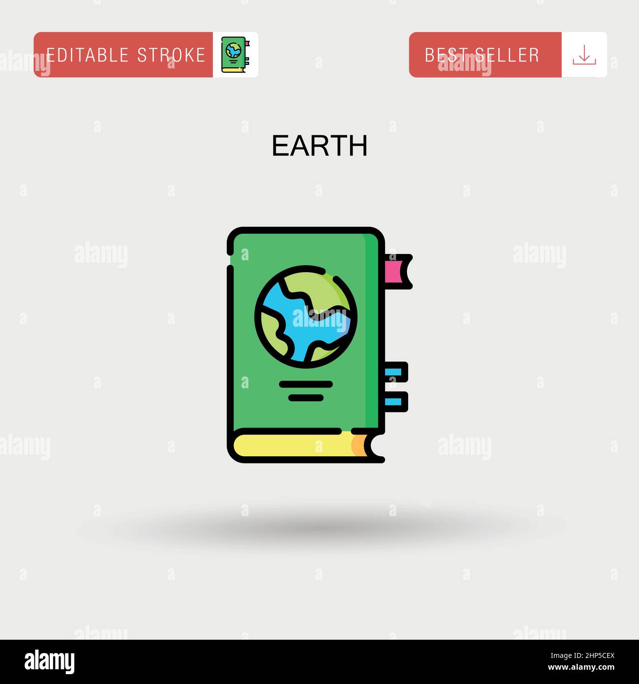 Earth Simple vector icon Stock Vector Image & Art - Alamy