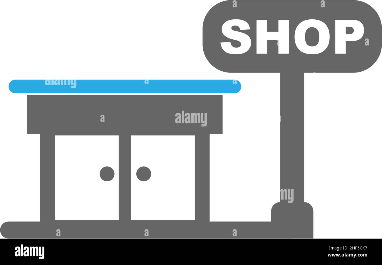 Store icon logo design template Stock Vector Image & Art - Alamy