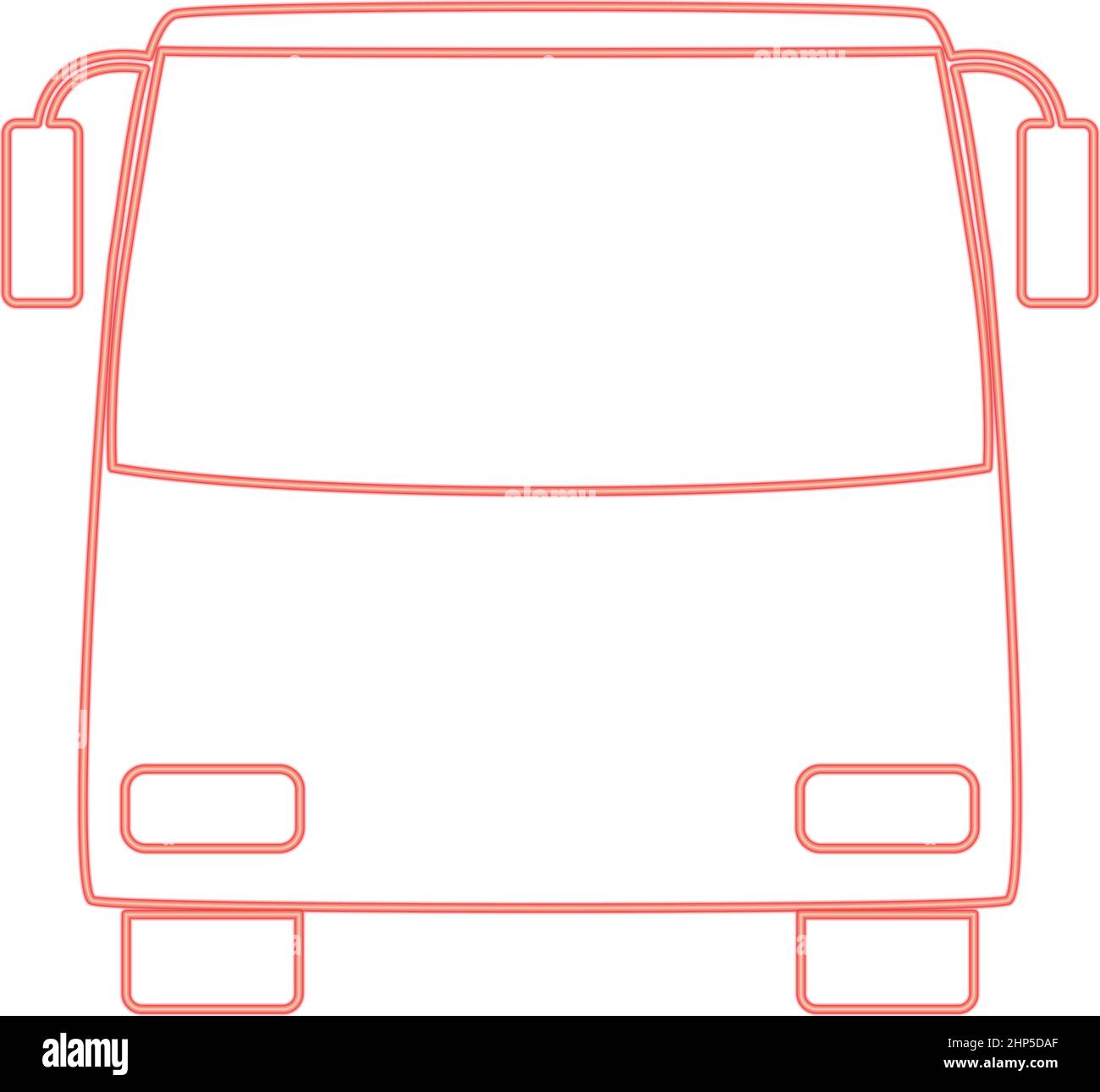Bus vector image hi-res stock photography and images - Alamy