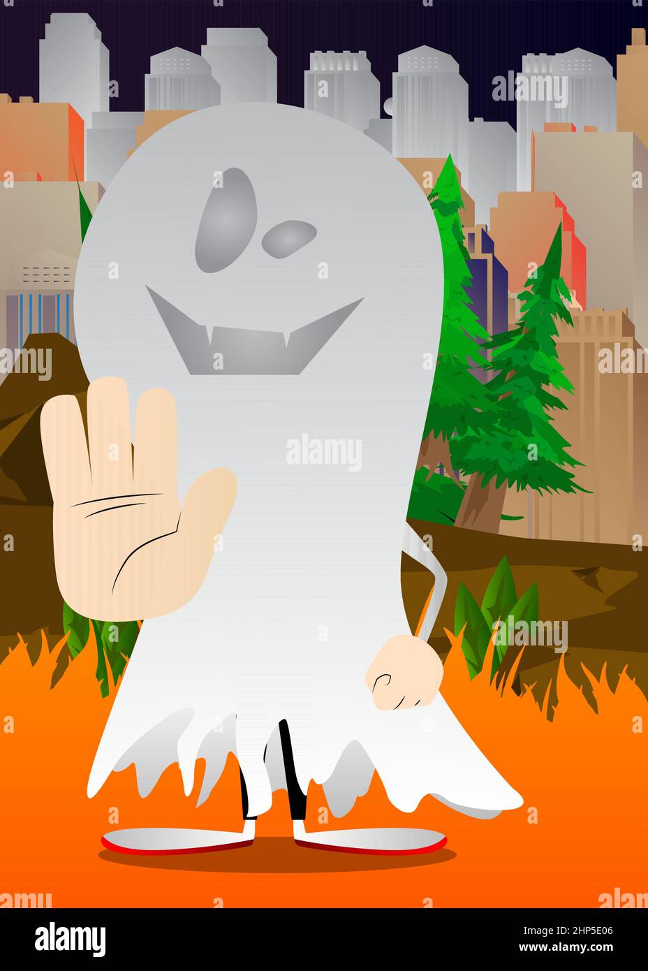 Stop trick Stock Vector Images - Alamy