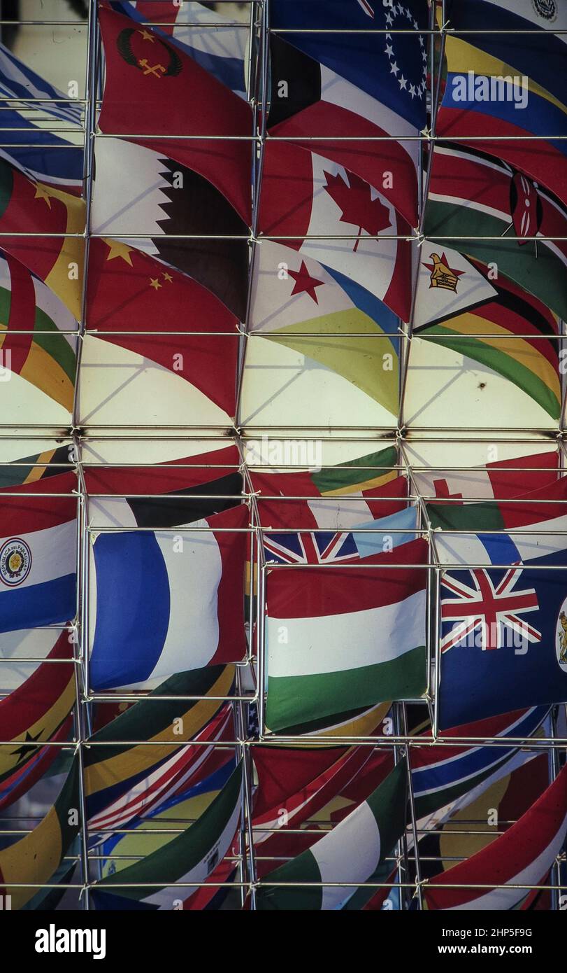 All Nation Flags Olympic