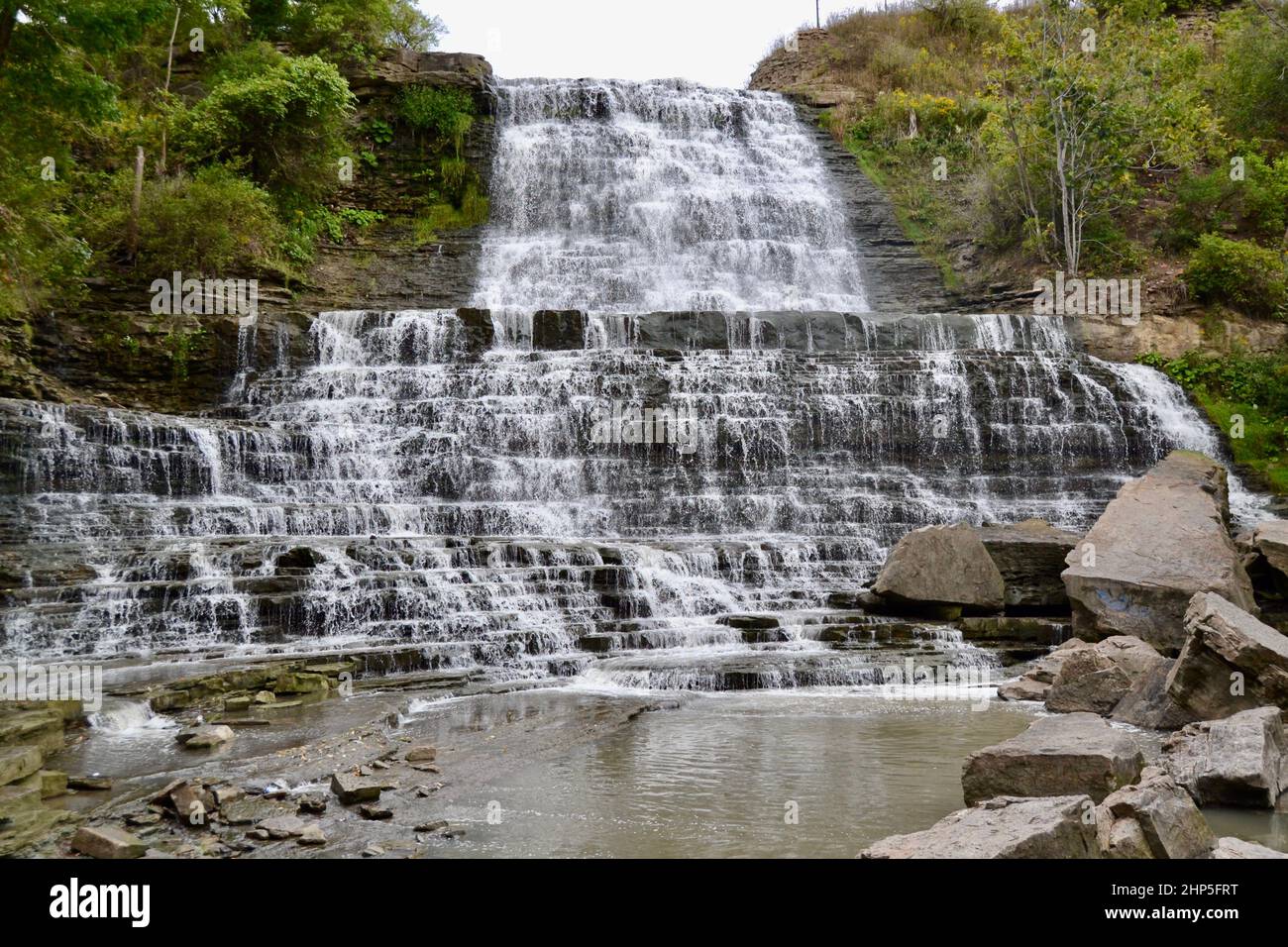Panoramic view of falls hi-res stock photography and images - Alamy