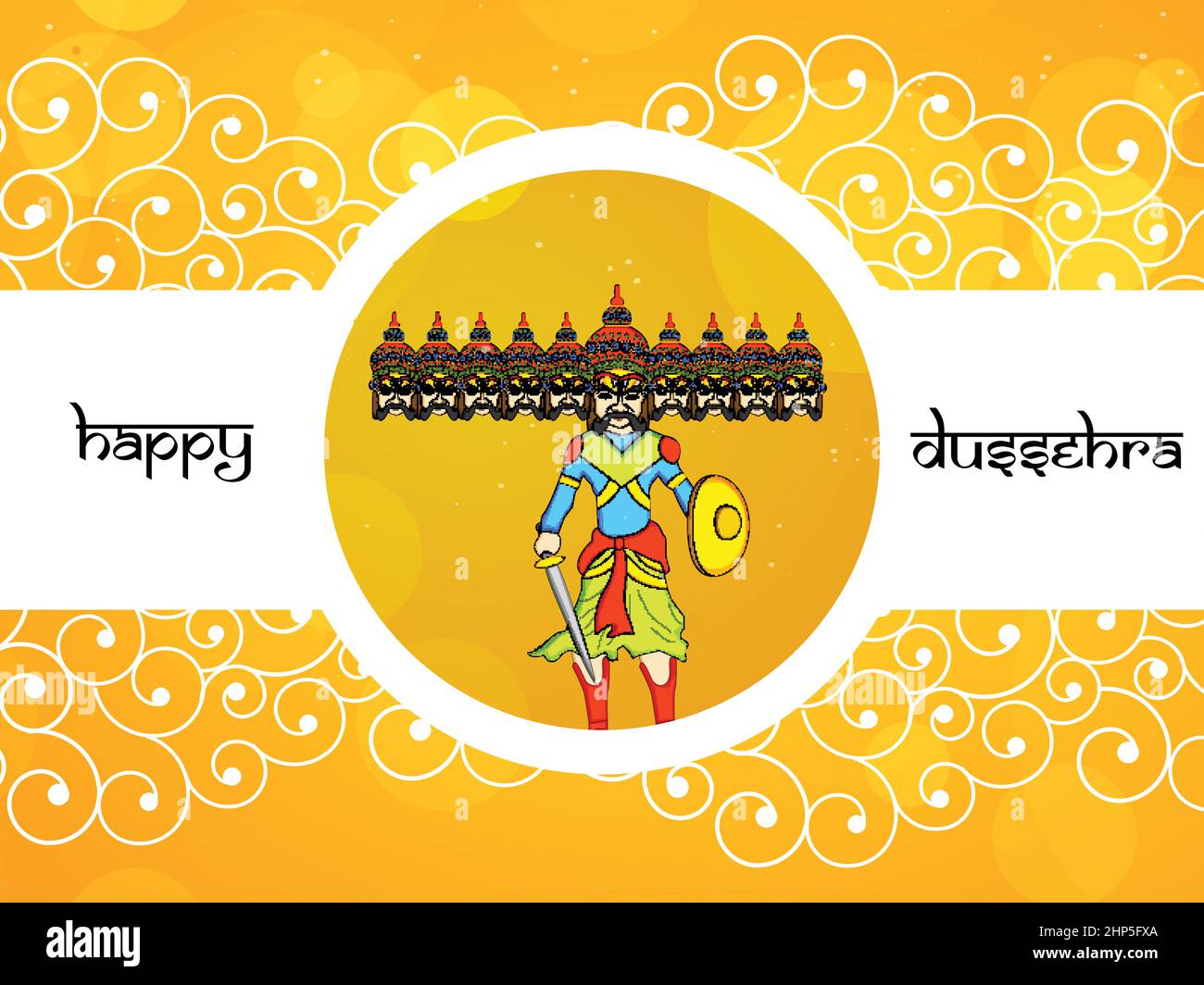 Happy dussehra vector design hi-res stock photography and images - Alamy
