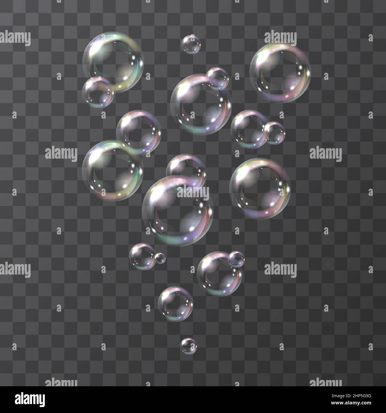 Rainbow reflection on white Stock Vector Images - Alamy