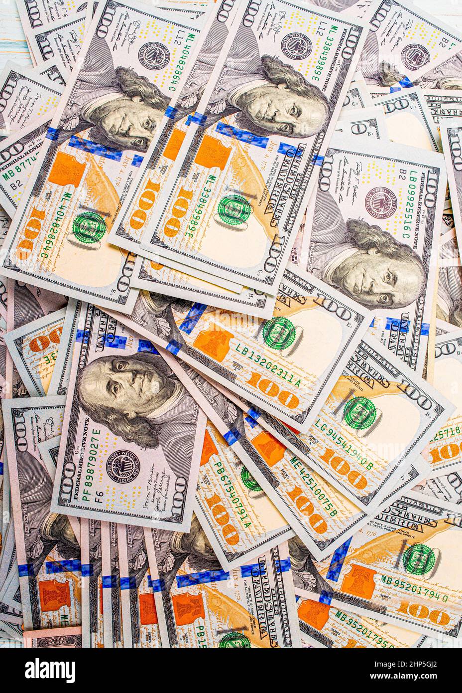 Money paper bills as a background. Financial and business concept Stock ...
