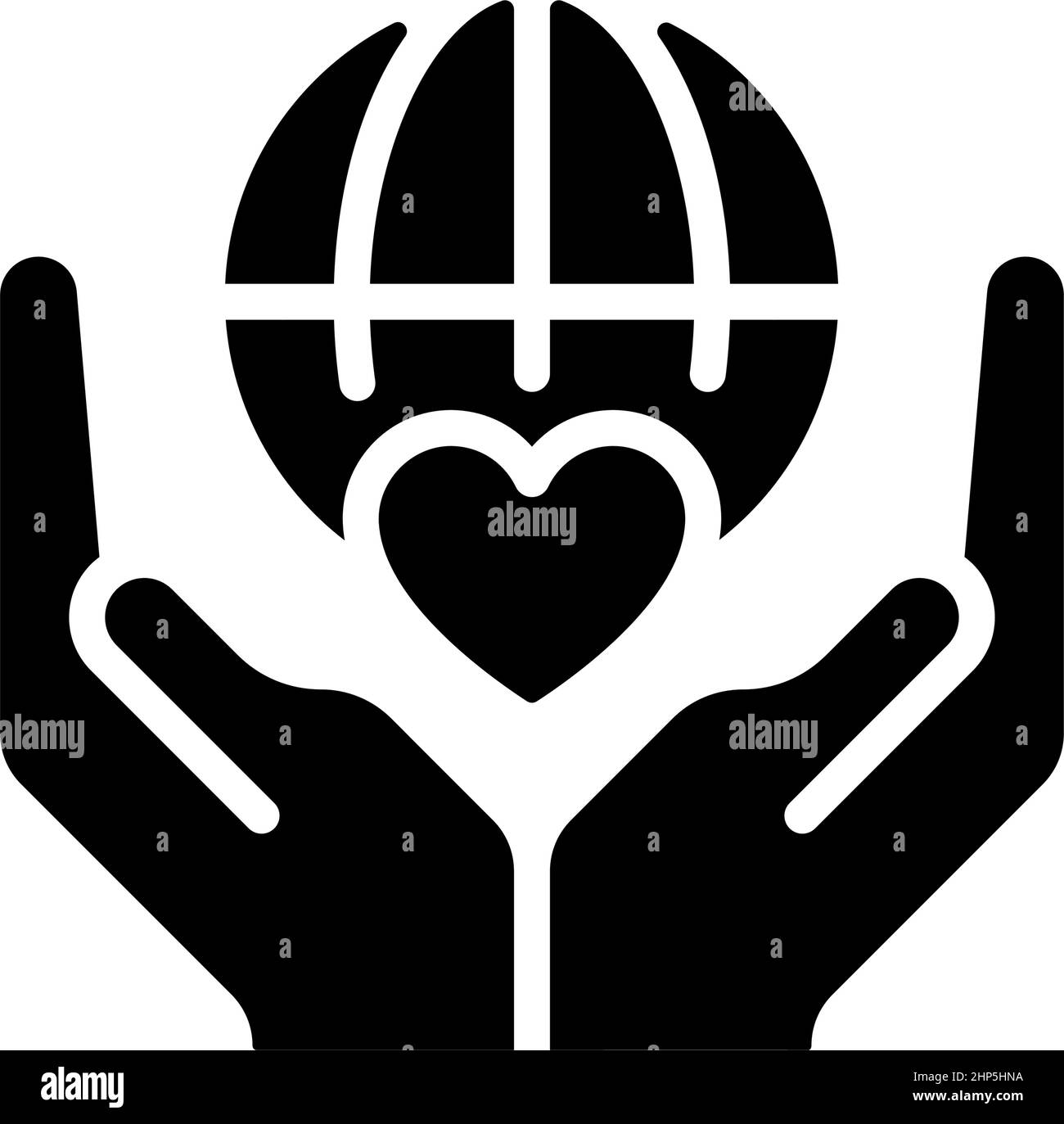 Charitable organization black glyph icon Stock Vector Image & Art - Alamy