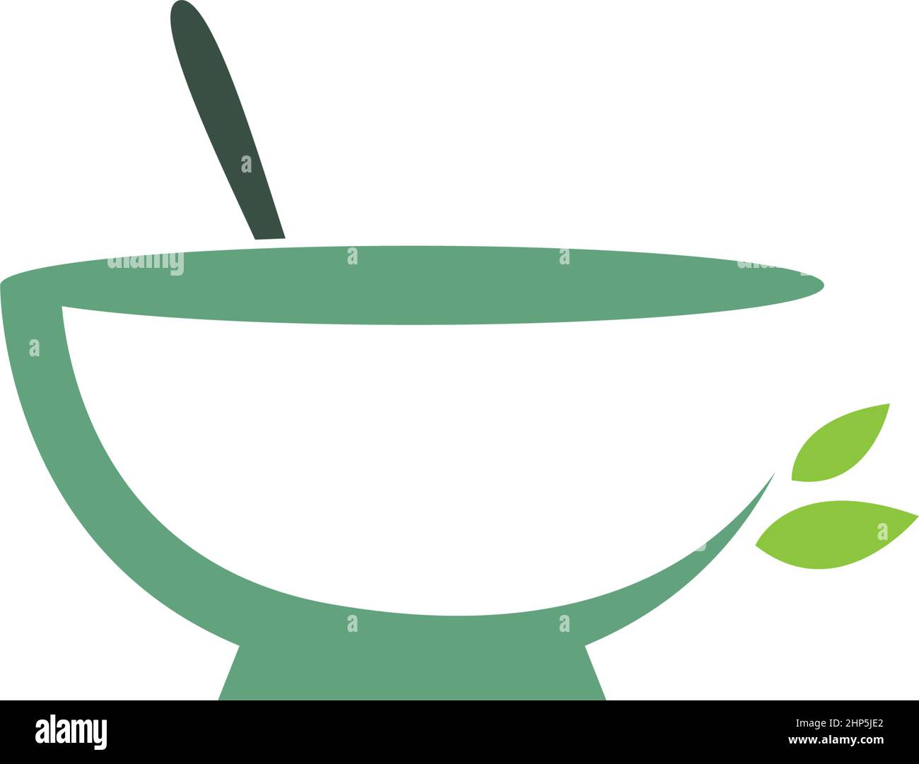 Bowl icon logo flat design template Stock Vector Image & Art - Alamy