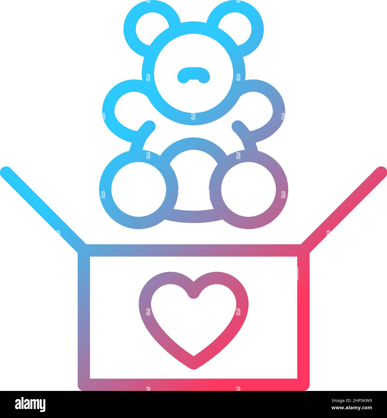 Kid donation box Cut Out Stock Images & Pictures - Alamy