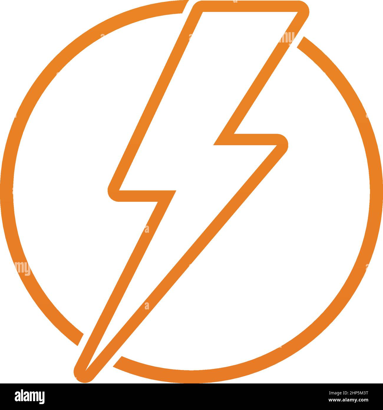 Lightning bolt flash thunderbolt icons vector Stock Vector Image & Art ...