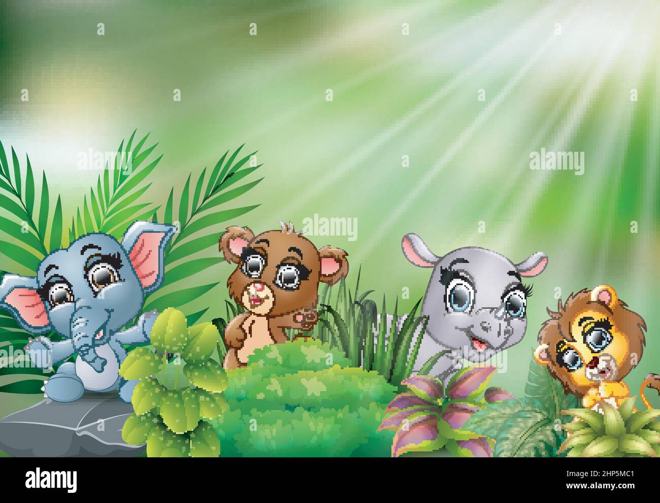 Bush baby mascot Stock Vector Images - Alamy