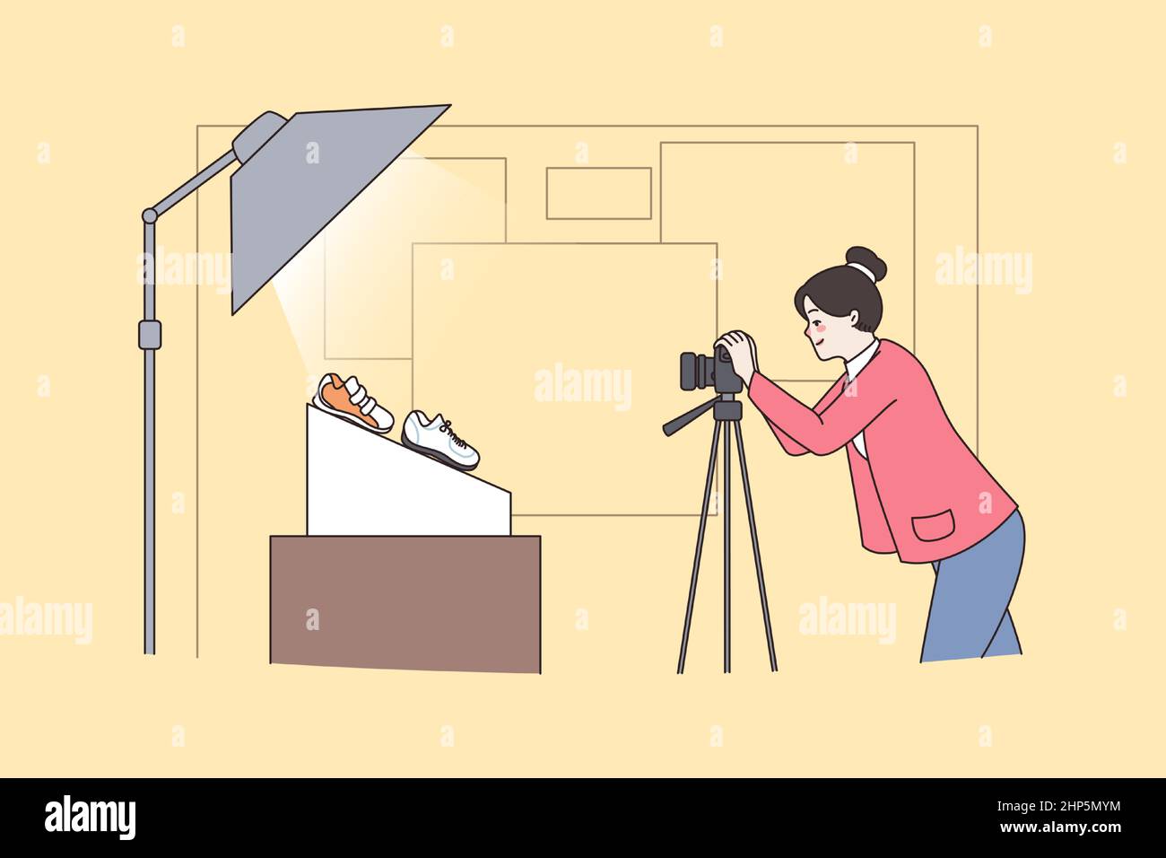 Commercial fashion photography Stock Vector Images - Alamy
