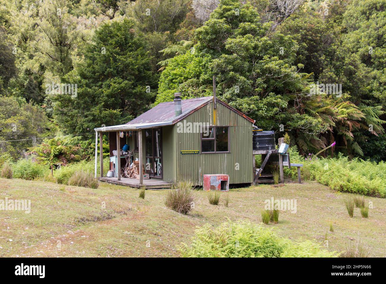 New Zealand, Te Urewera National Park - December 29 2020: the view of ...
