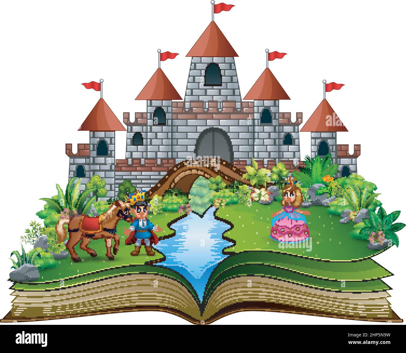 The story of a horse Stock Vector Images - Alamy