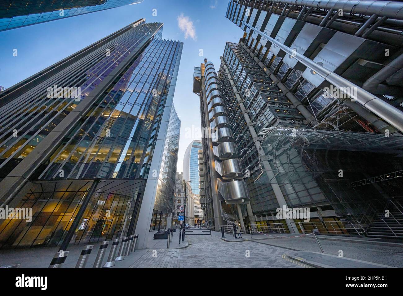 city of london glass buildings Stock Photo - Alamy