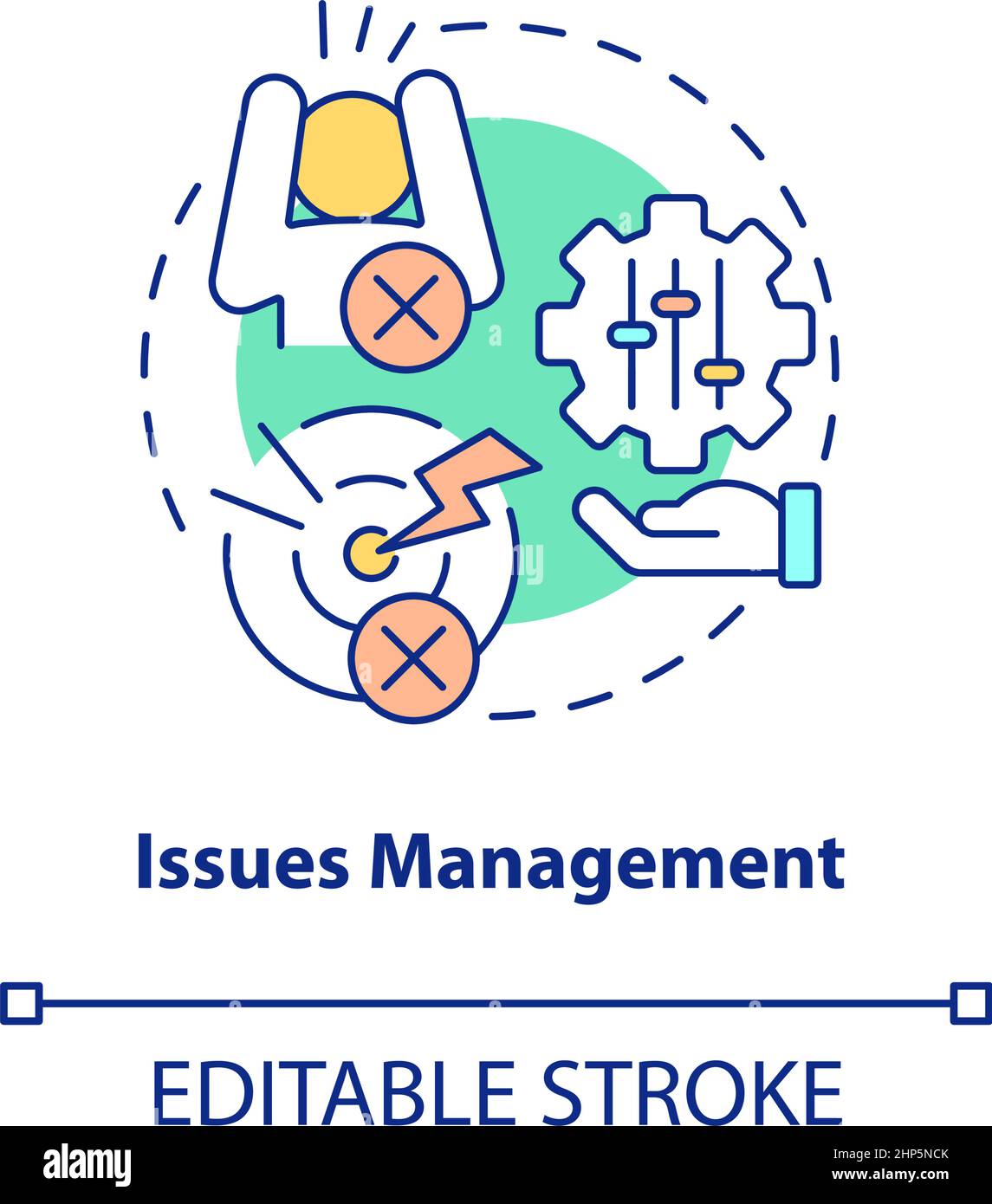 Issues management concept icon Stock Vector Image & Art - Alamy Issues management concept icon Stock Vector Image & Art - Alamy