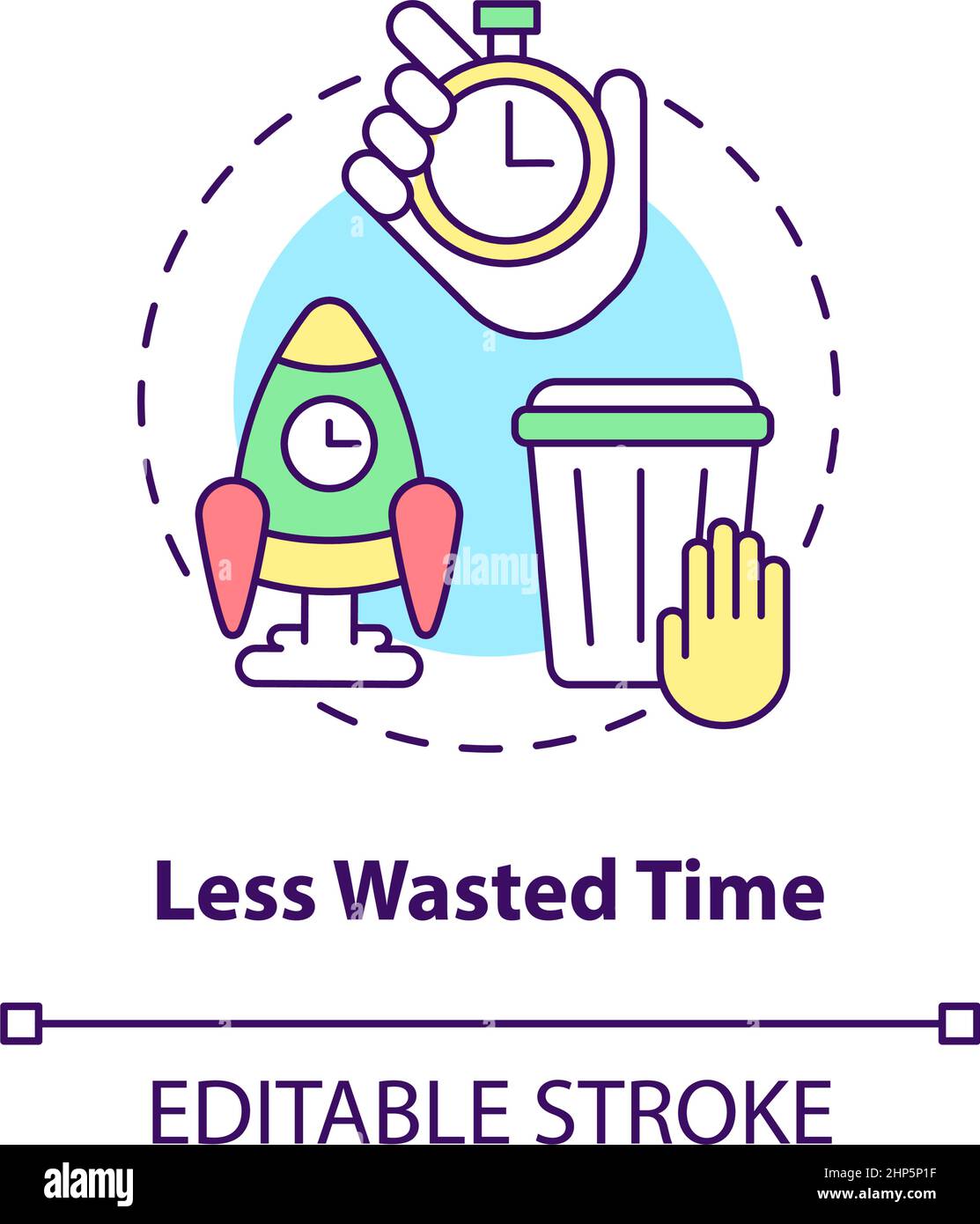 Time wasted Cut Out Stock Images & Pictures - Alamy