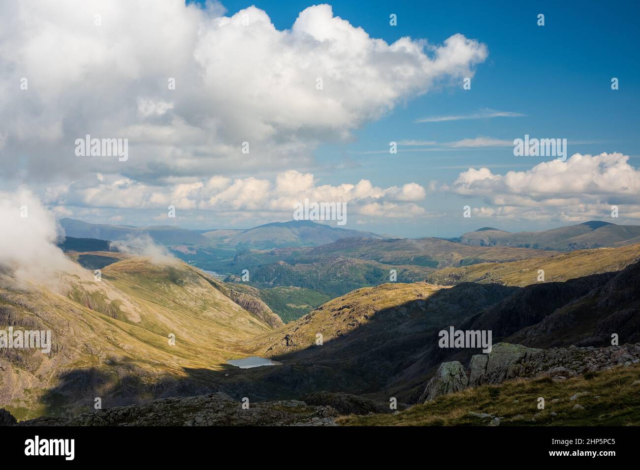 The Path to Scafell Pike, from Wasdale Head Stock Photo - Alamy