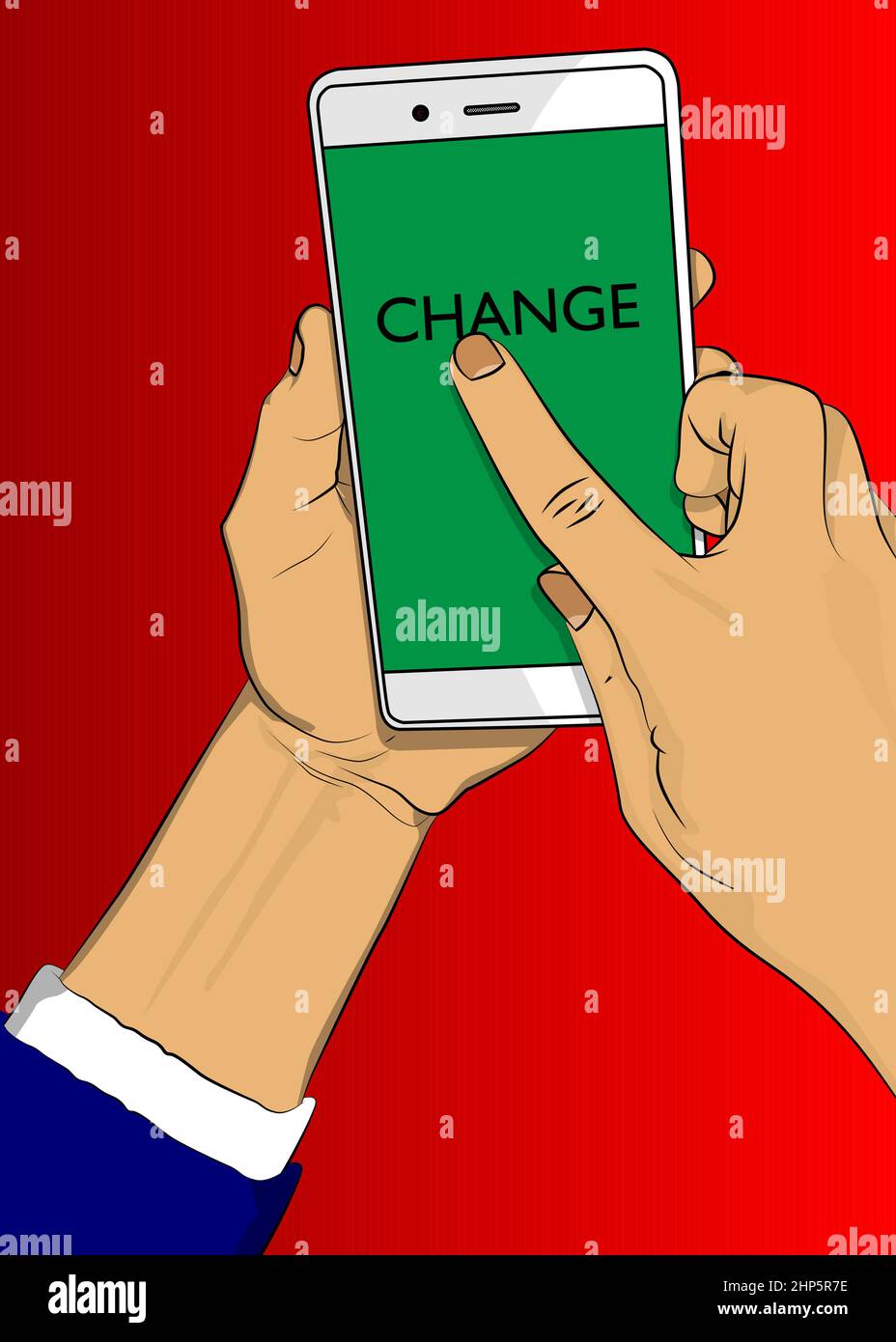 New on screen Stock Vector Images - Alamy