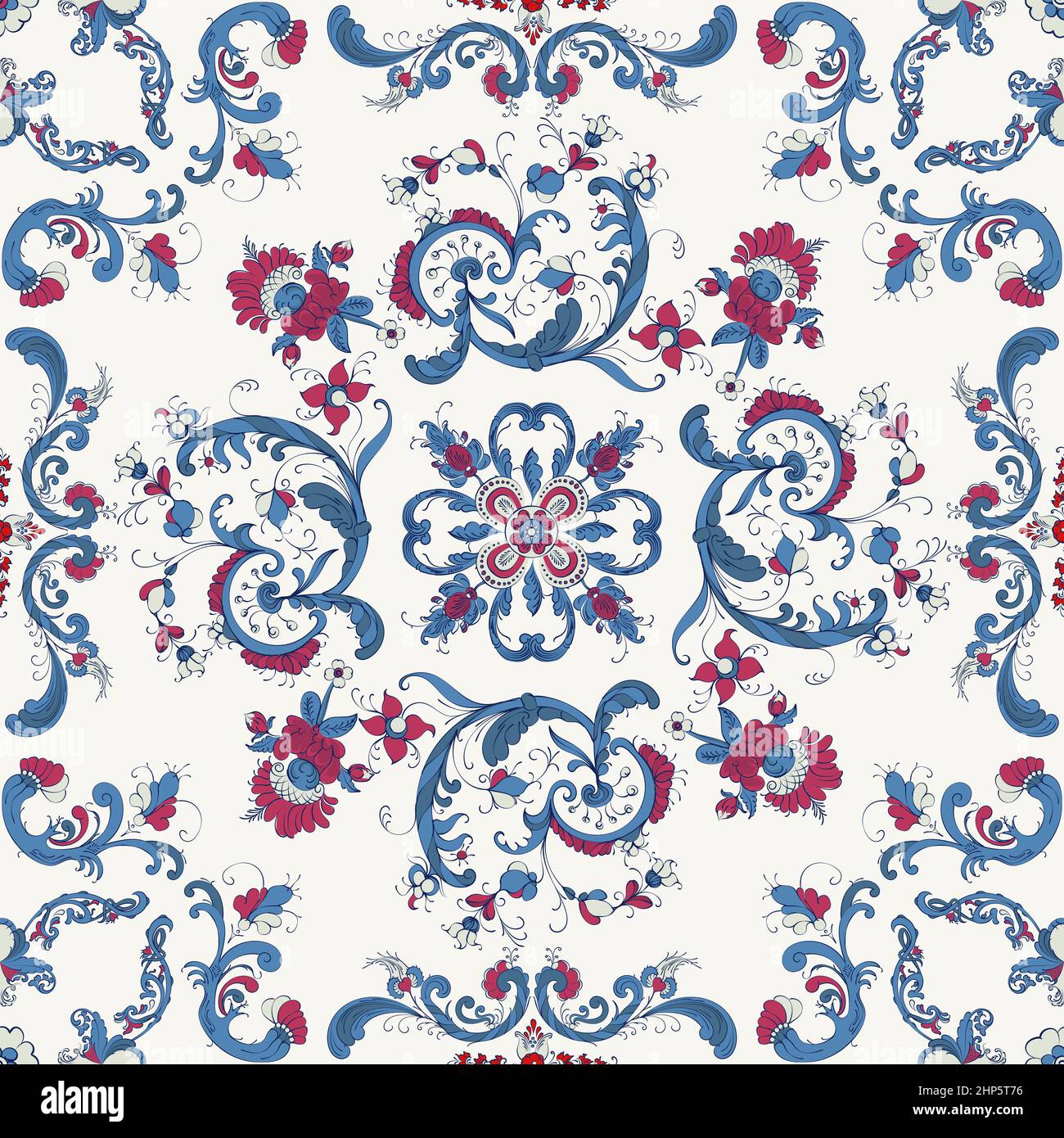 Rosemaling Stock Vector Images - Alamy