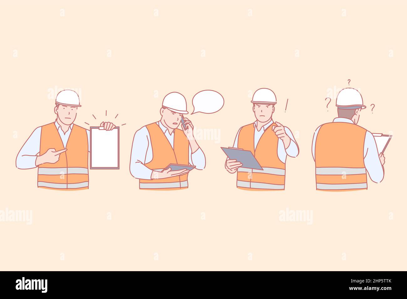 Construction planning building project Stock Vector Images - Alamy