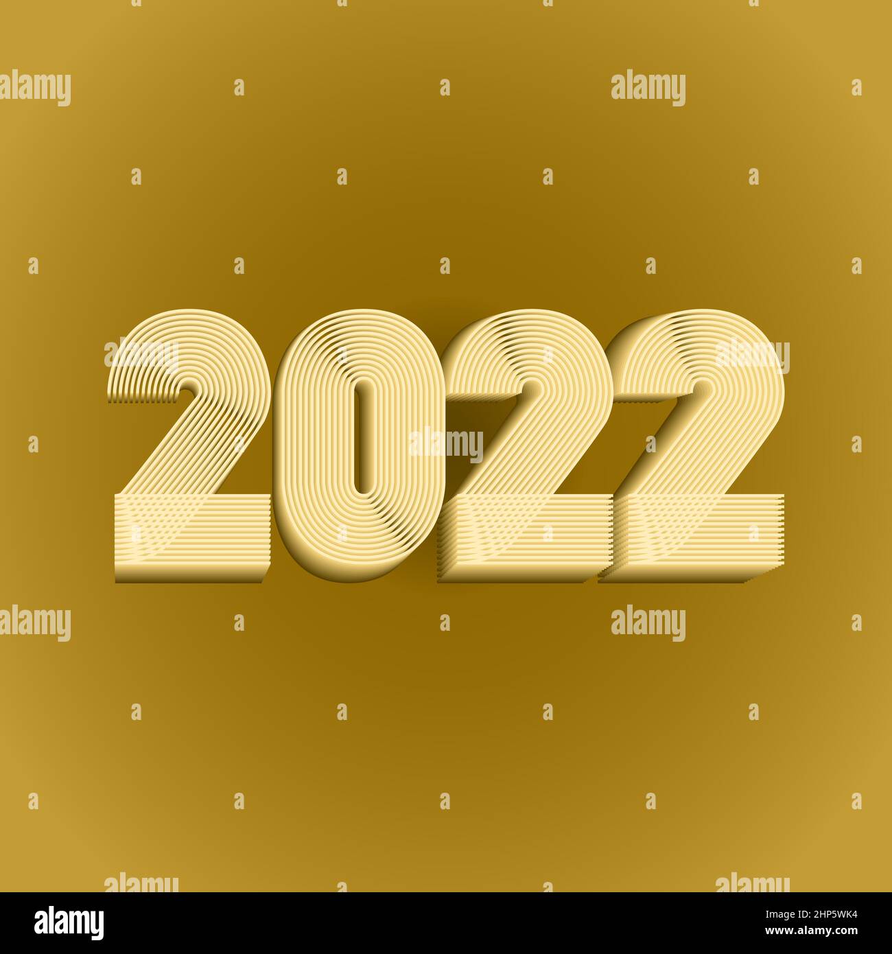 Golden lines in 3d Stock Vector Images - Alamy