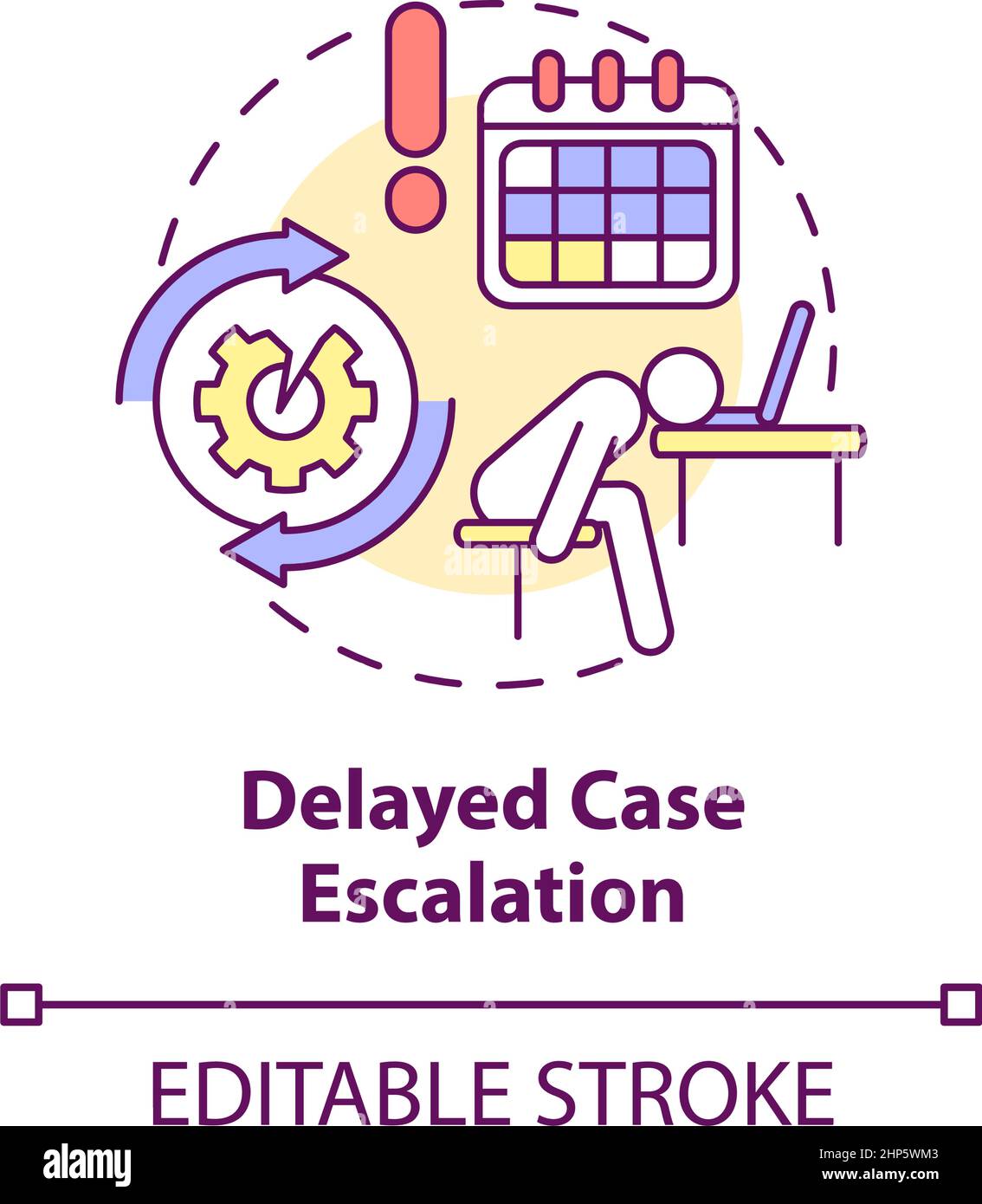 Delayed Stock Vector Images - Alamy