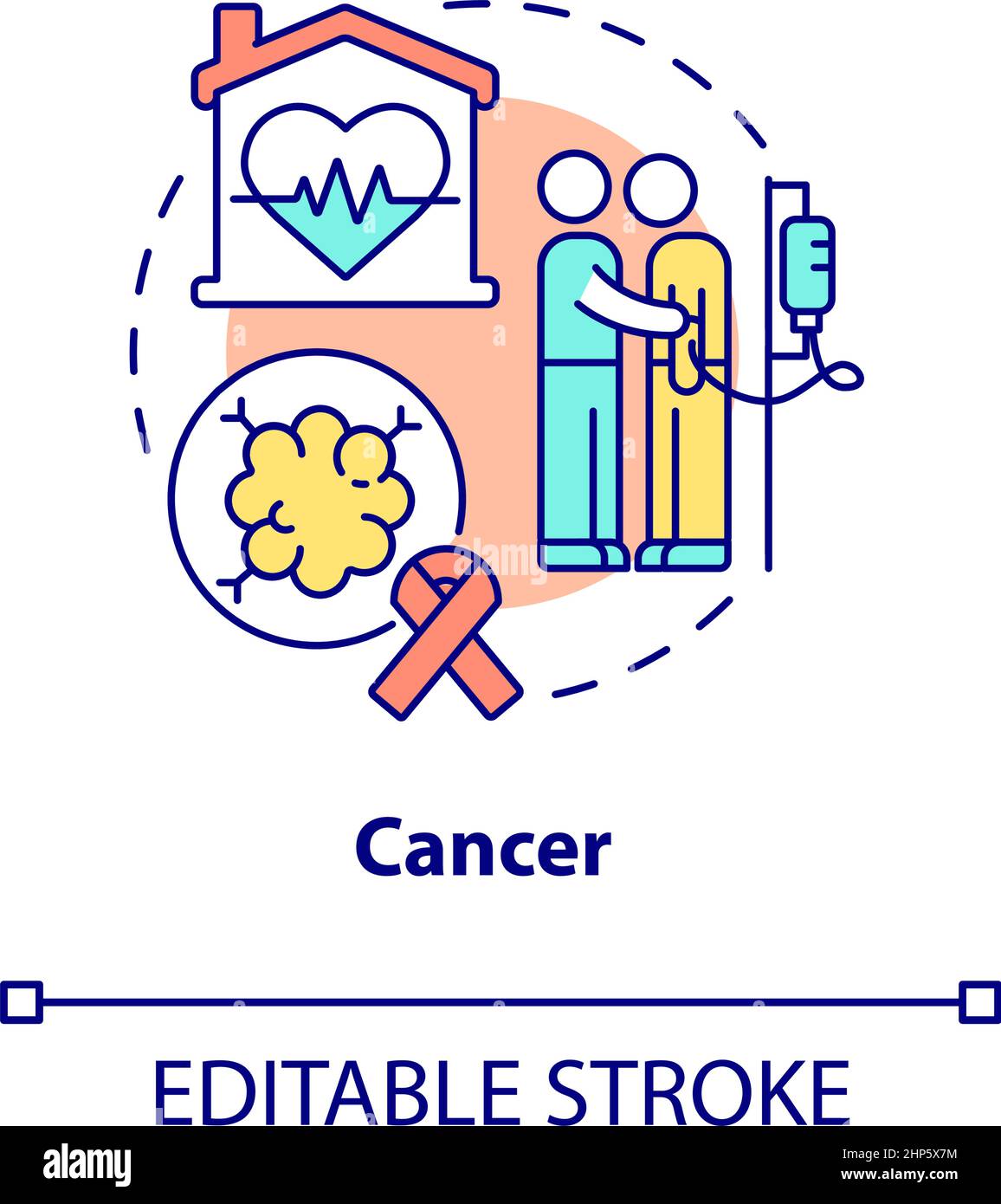 Complex cancer Stock Vector Images - Alamy