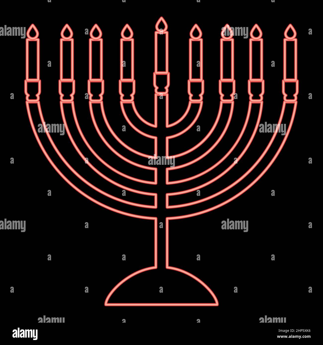 Menorah for hanukkah Stock Vector Images - Alamy
