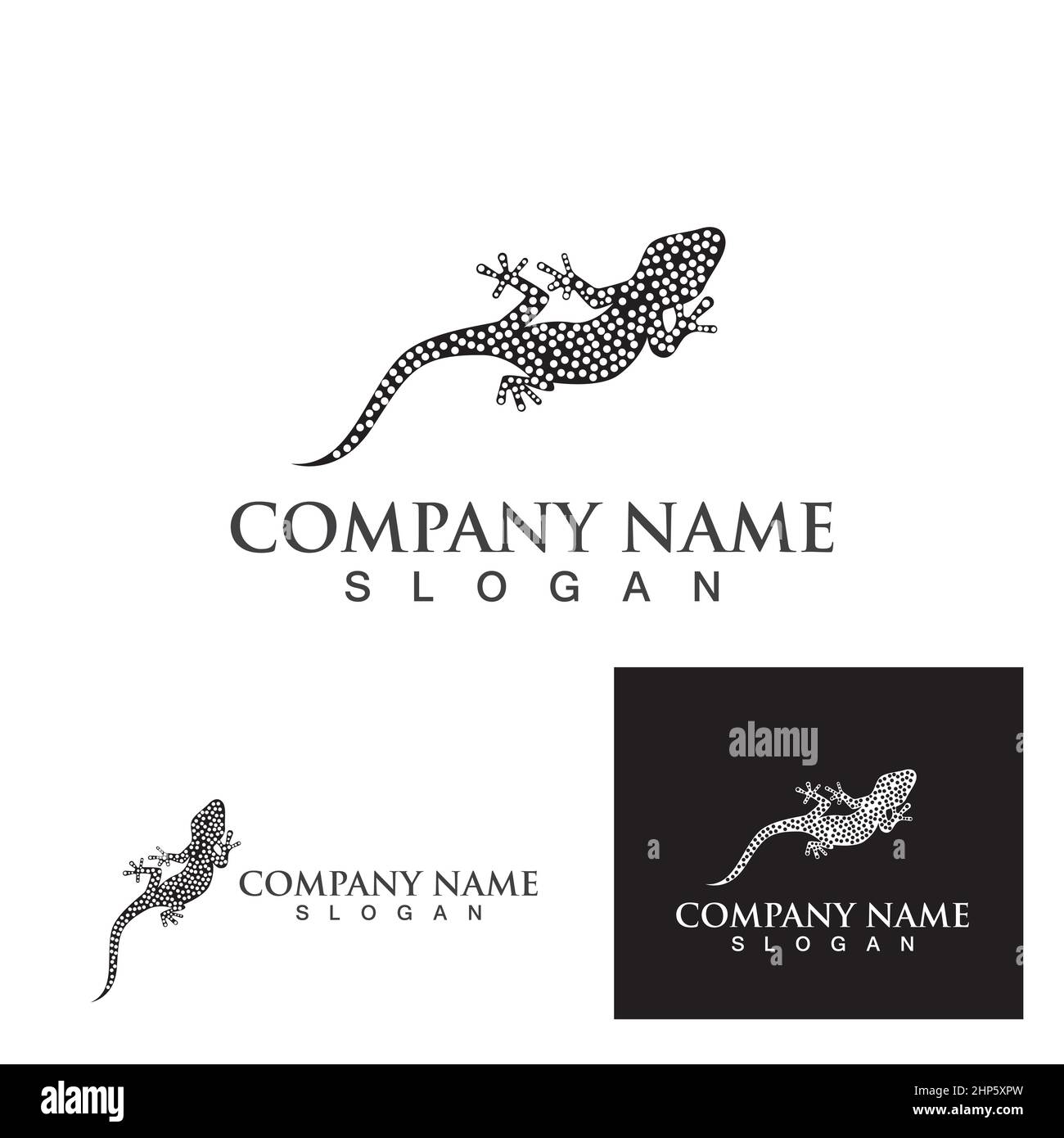 Cartoon cute chameleon lizard character Black and White Stock Photos ...