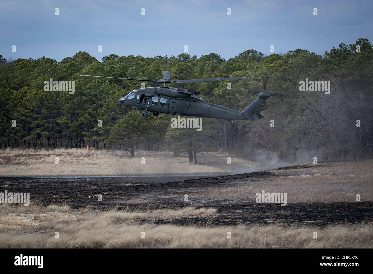 A U.S. Army UH-60M Black Hawk with the 1-150th Assault Helicopter ...