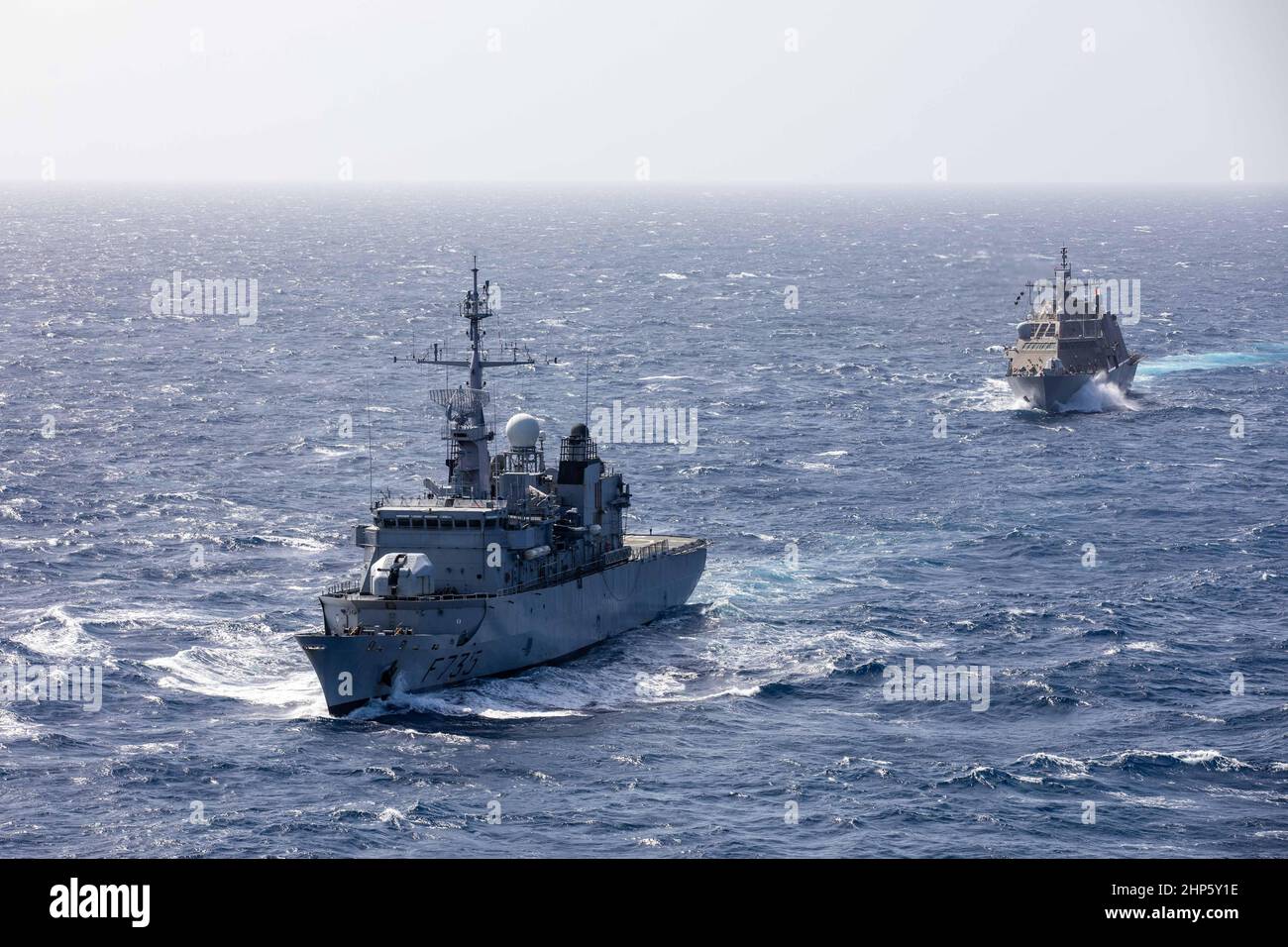 220216-N-HD110-2420 CARIBBEAN SEA - (Feb. 16, 2022) -- The French ...