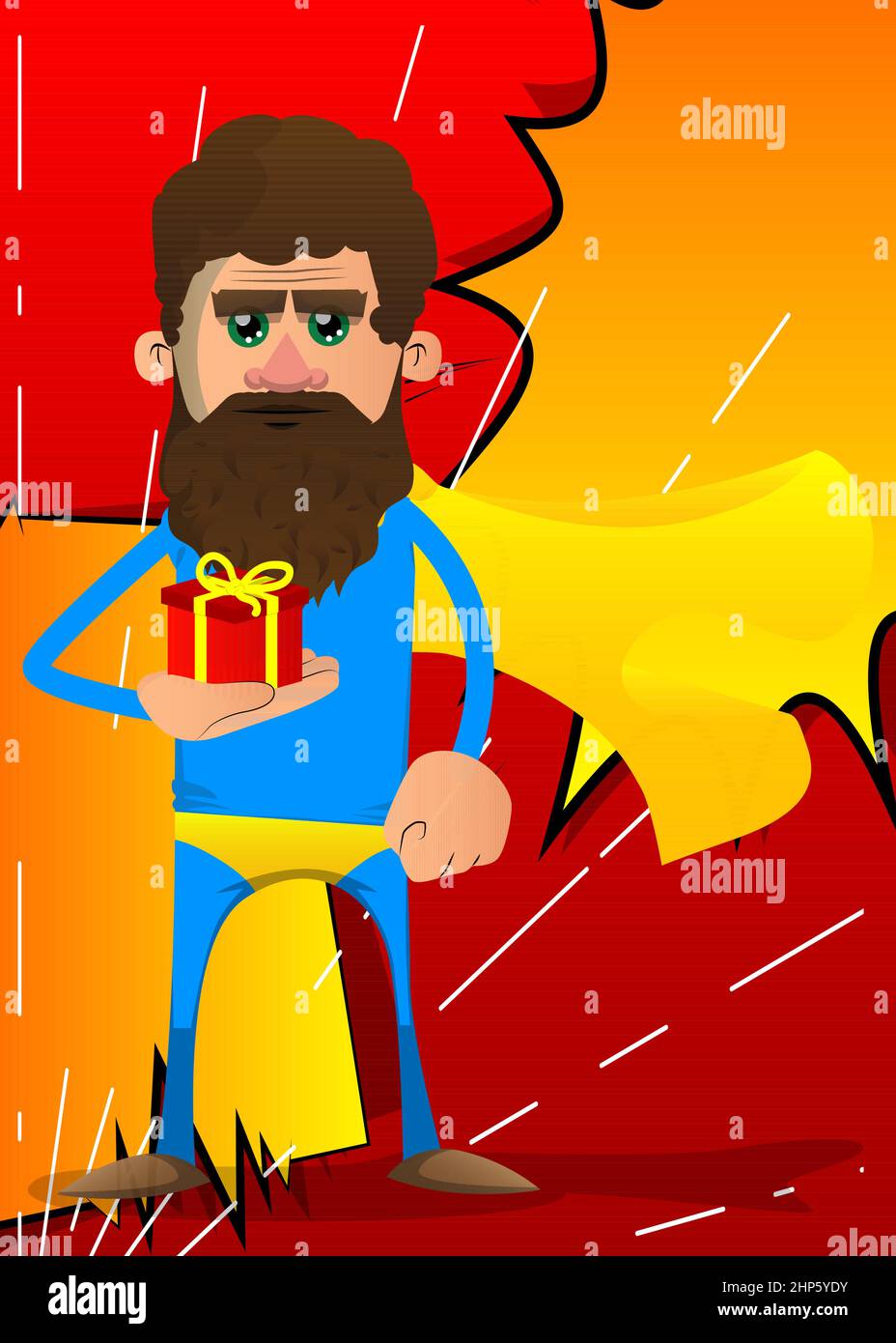 Superhero present hi-res stock photography and images - Alamy