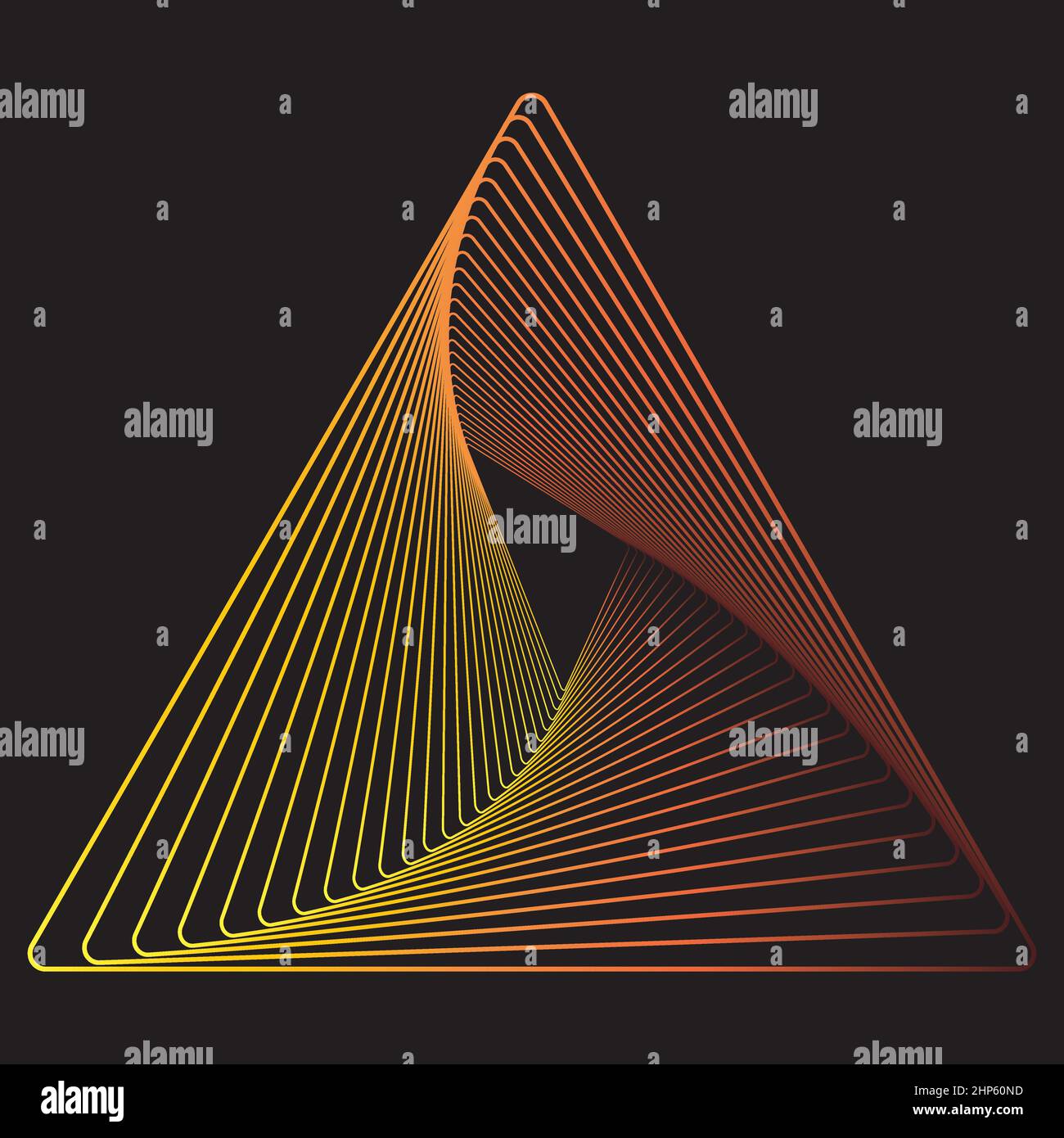 Abstract black triangle Stock Vector Images - Alamy