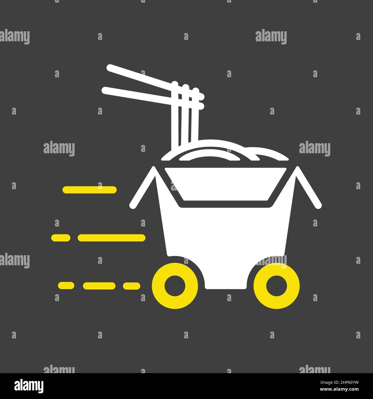 Asian delivery Stock Vector Images - Alamy