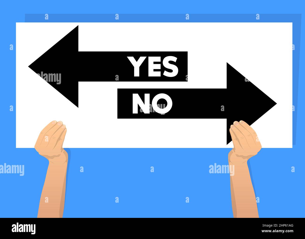 Right wrong board Stock Vector Images - Alamy