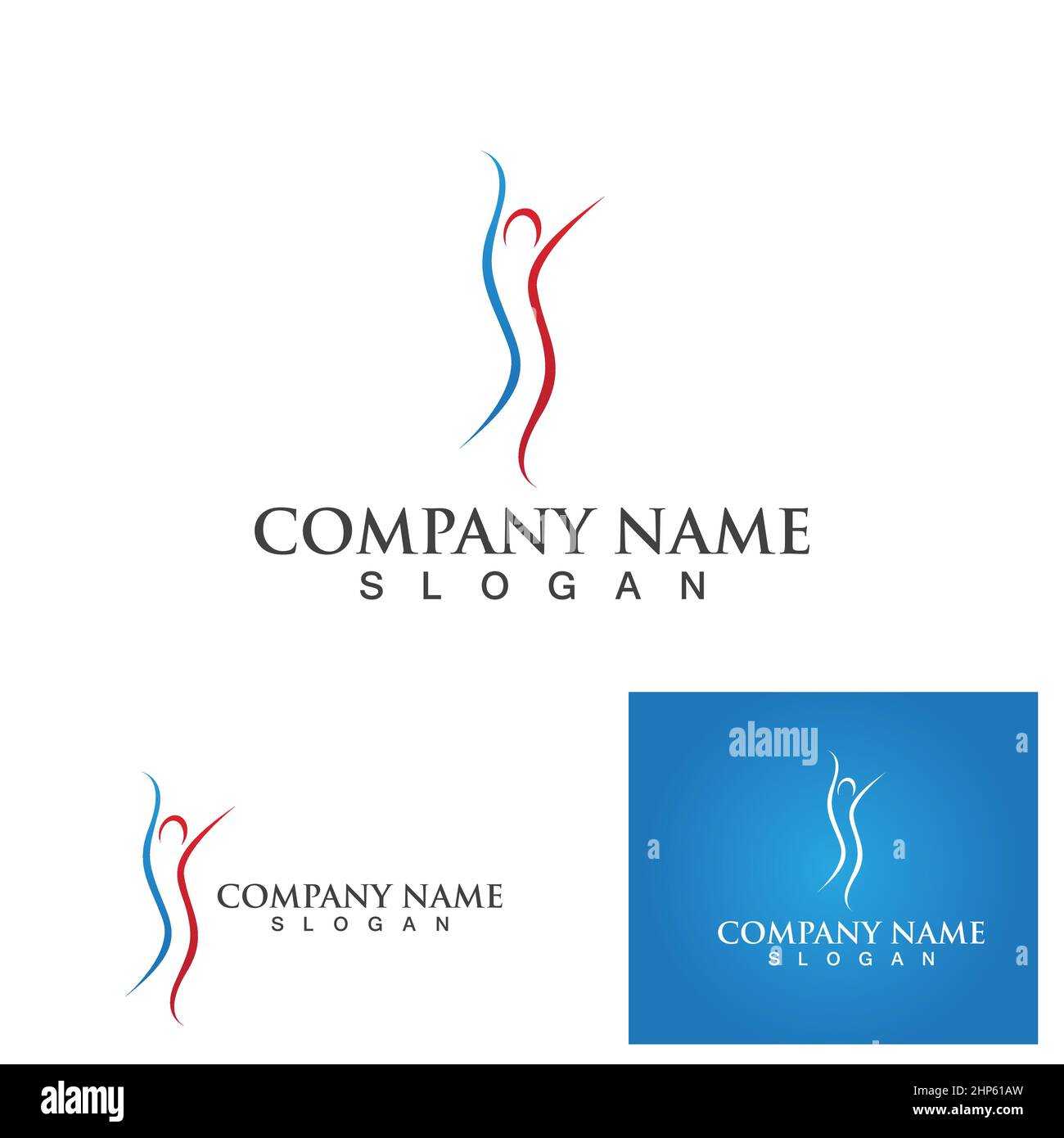 Fly human logo hi-res stock photography and images - Alamy