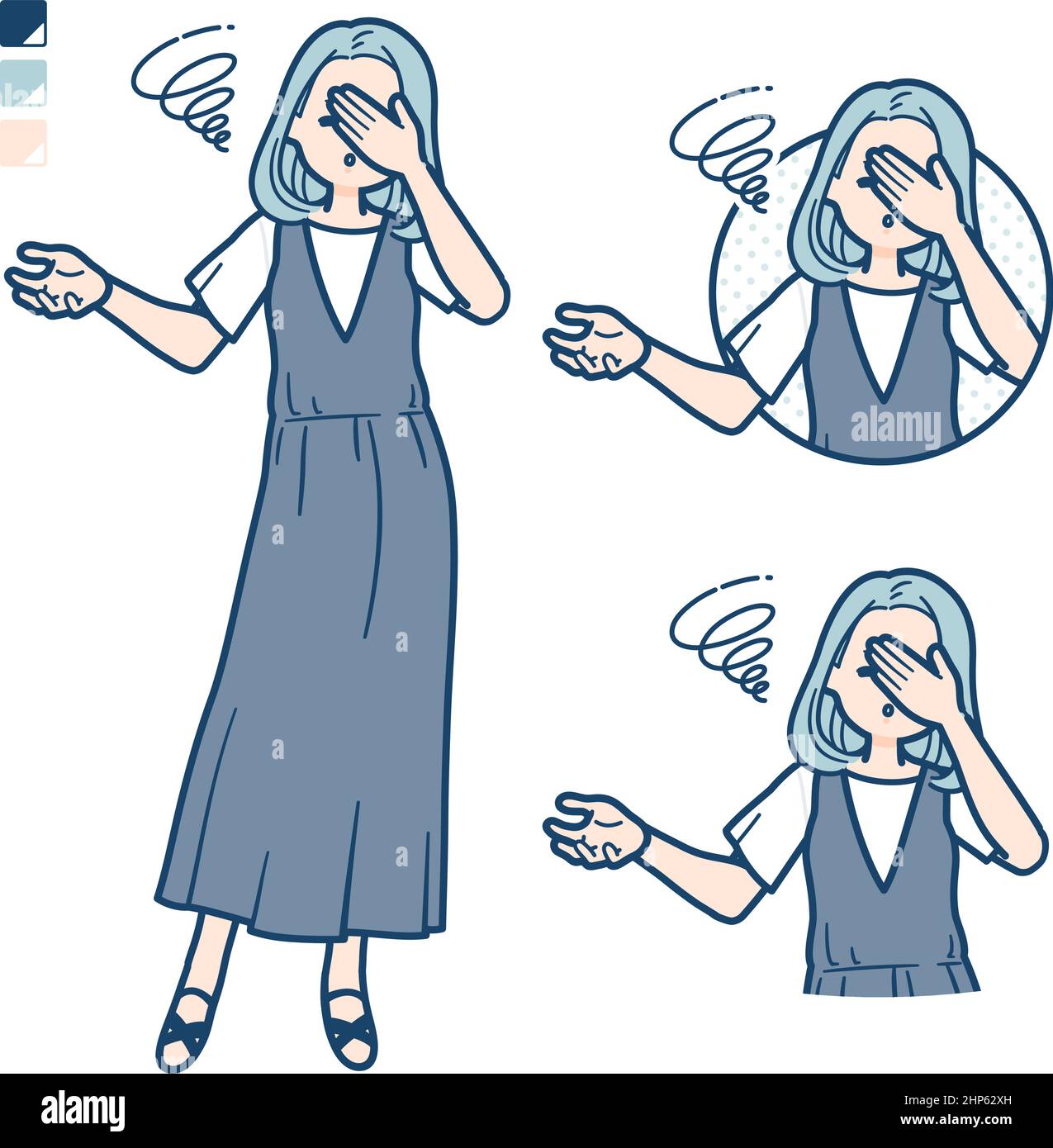 Discouraged student Stock Vector Images - Alamy