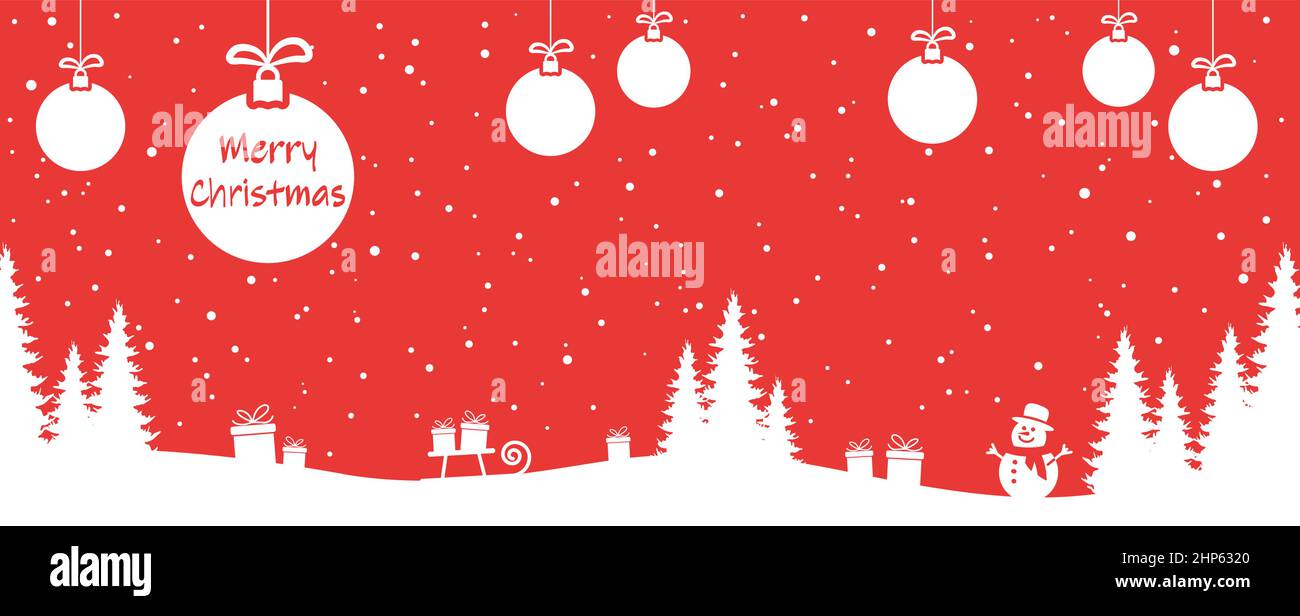 simple xmas background with christmas greetings Stock Vector Image ...