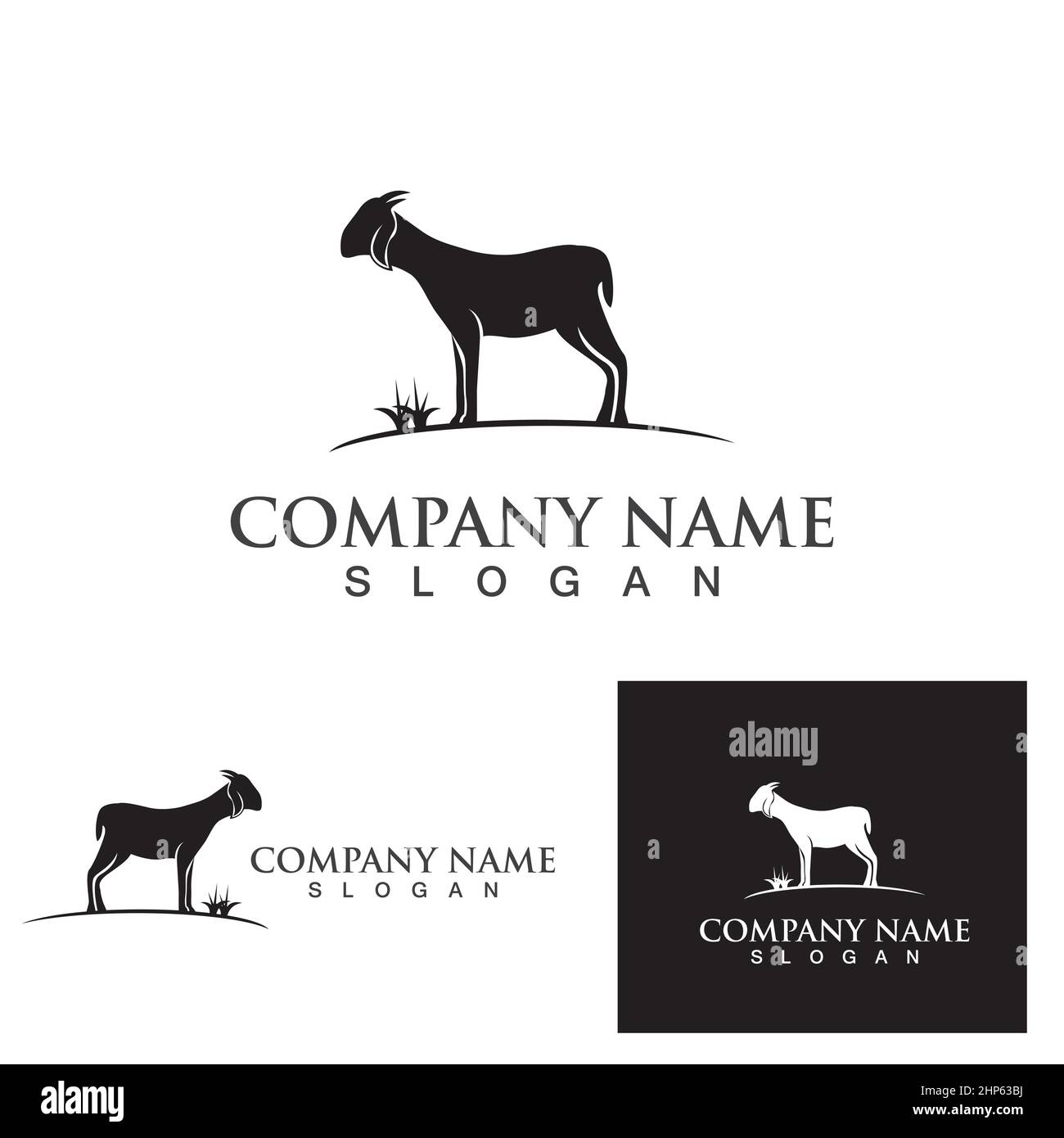 Goat' Stock Vector Images - Alamy