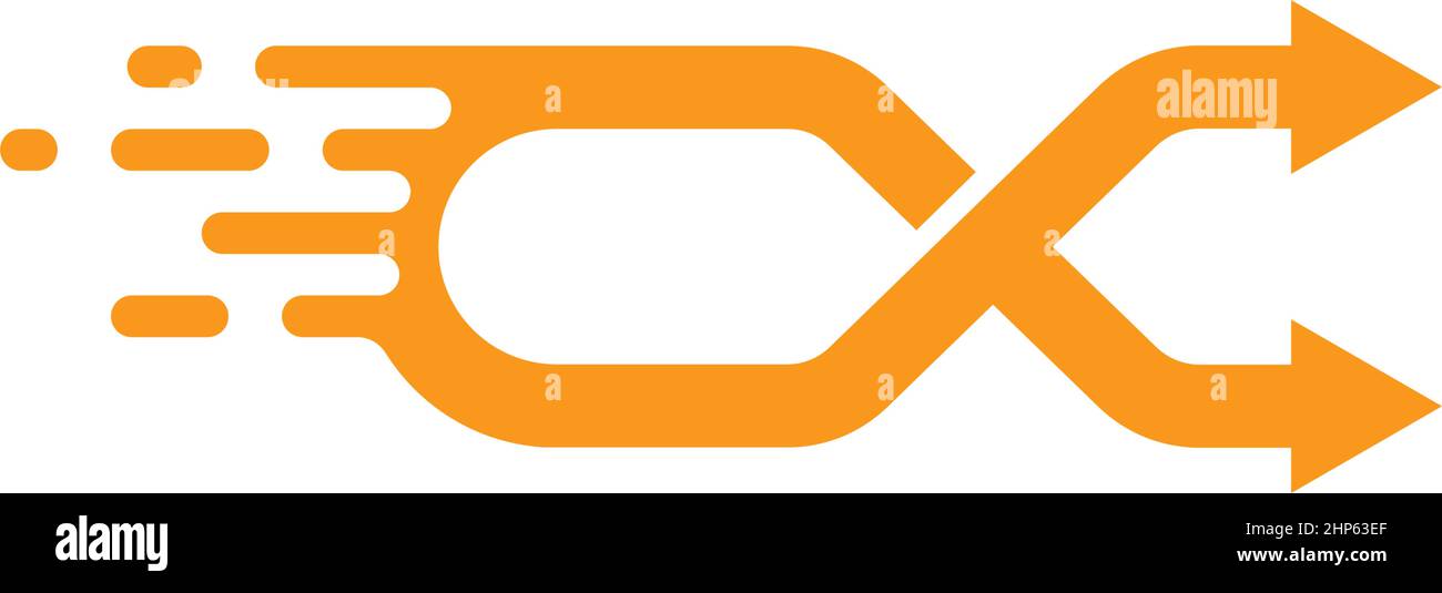 faster Arrow icon vector illustration Template Stock Vector Image & Art ...