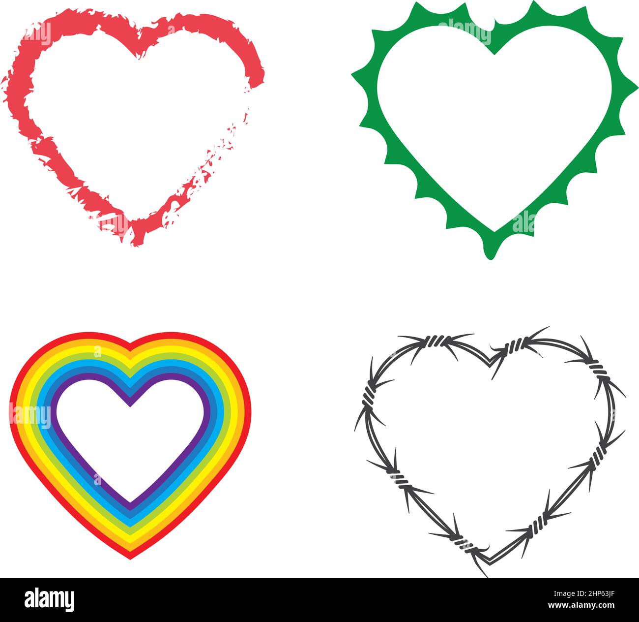 unique Love Vector icon illustration design Stock Vector Image & Art ...