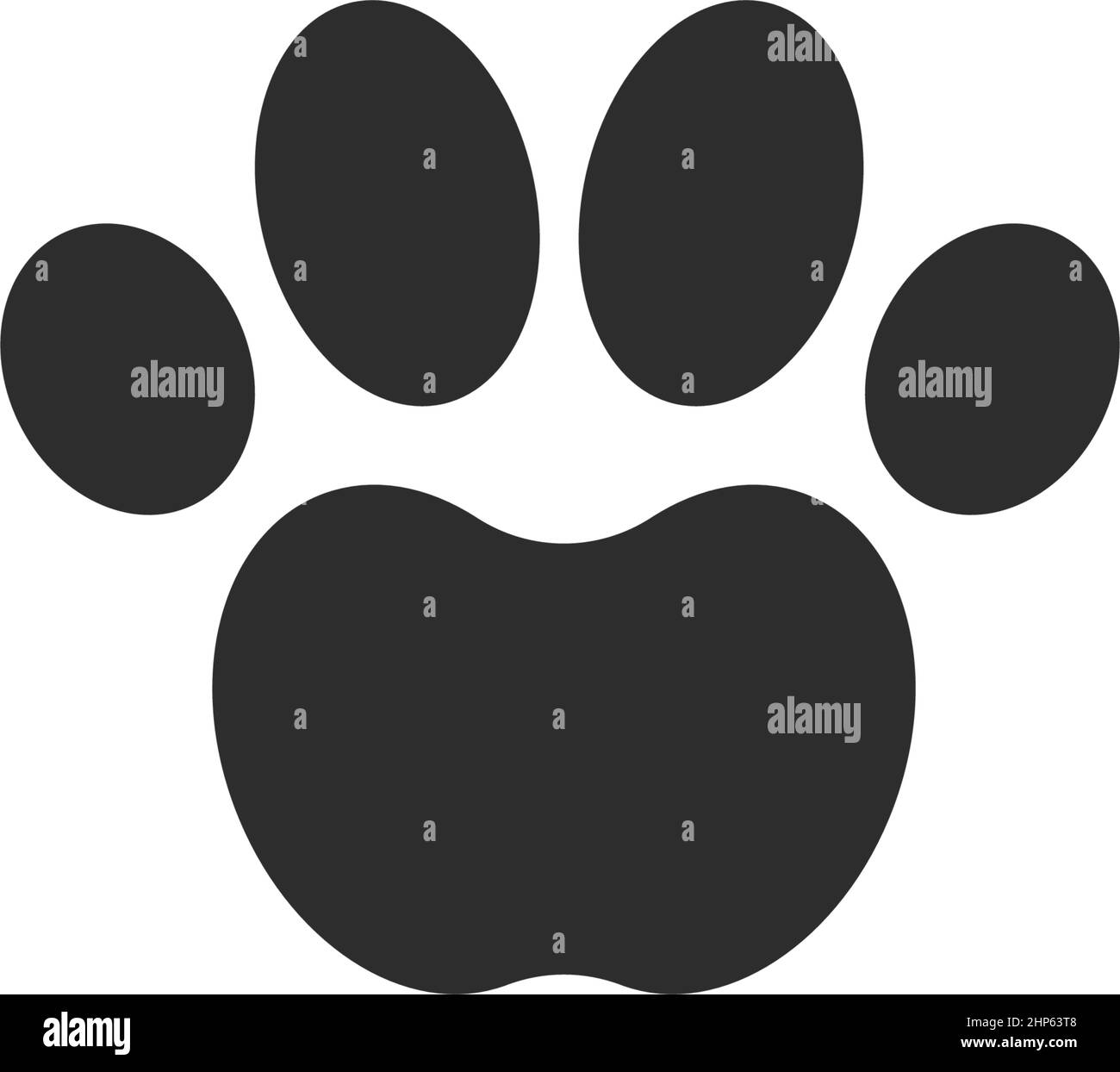 paw vector icon of pet illustration design Stock Vector Image & Art - Alamy